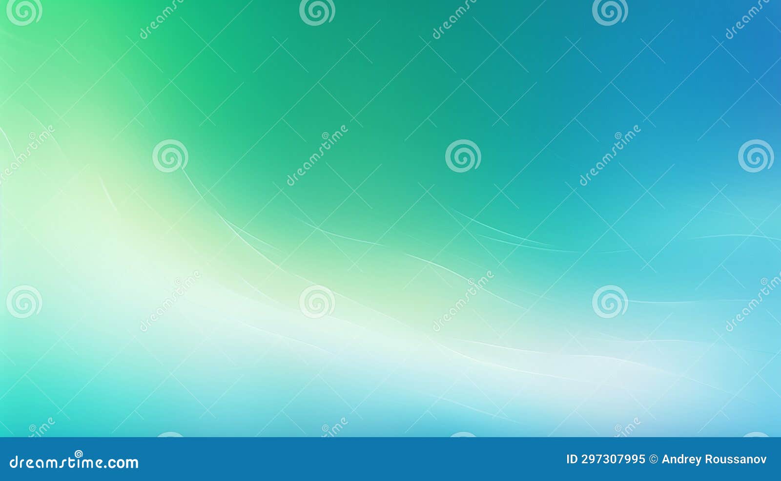Light Blue, Green Background. 3d Ecological Concept. Stock Image ...