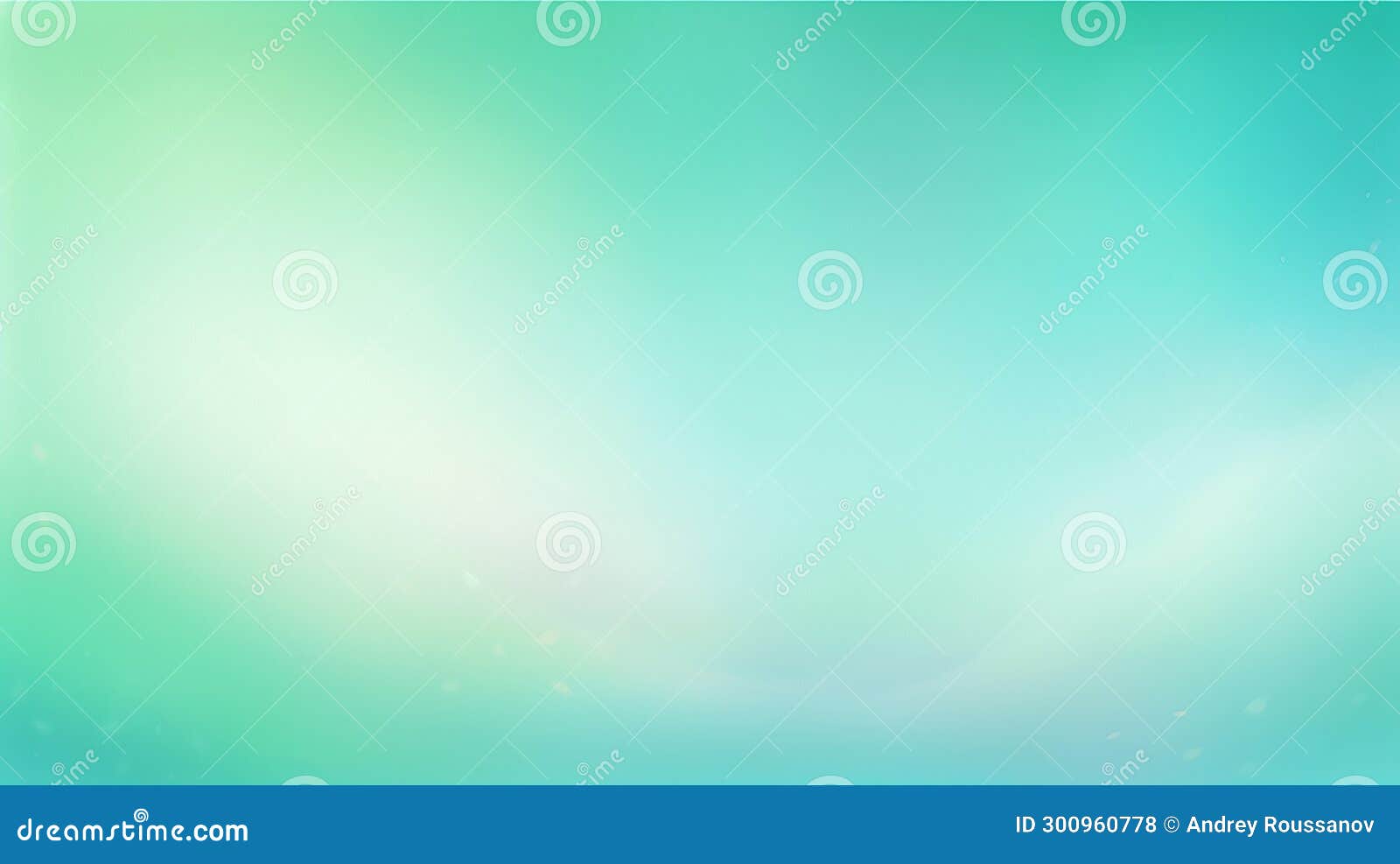 Light Blue, Green Background. 3d Ecological Design. Stock Photo - Image ...