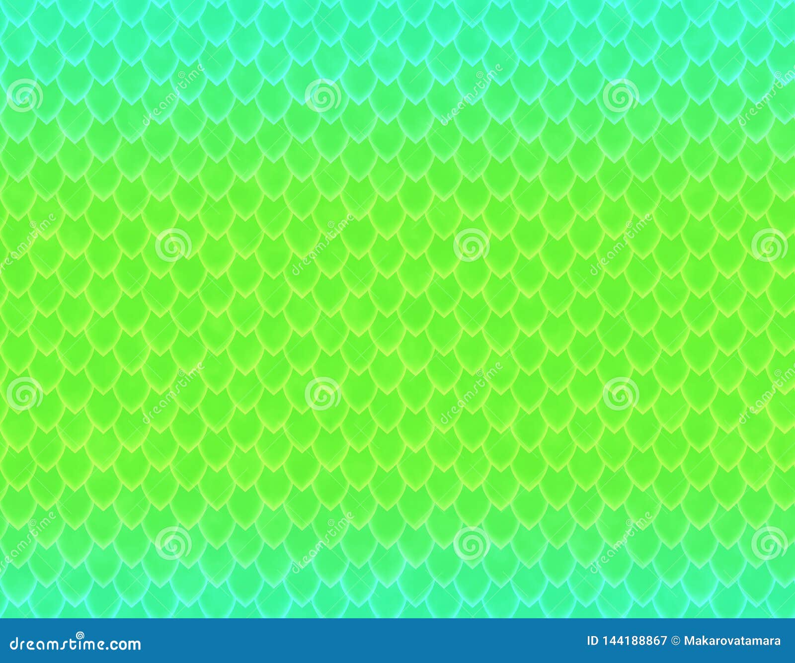 Light Blue and Green Gradient Snake Skin Pattern, Sharp Scale Stock ...