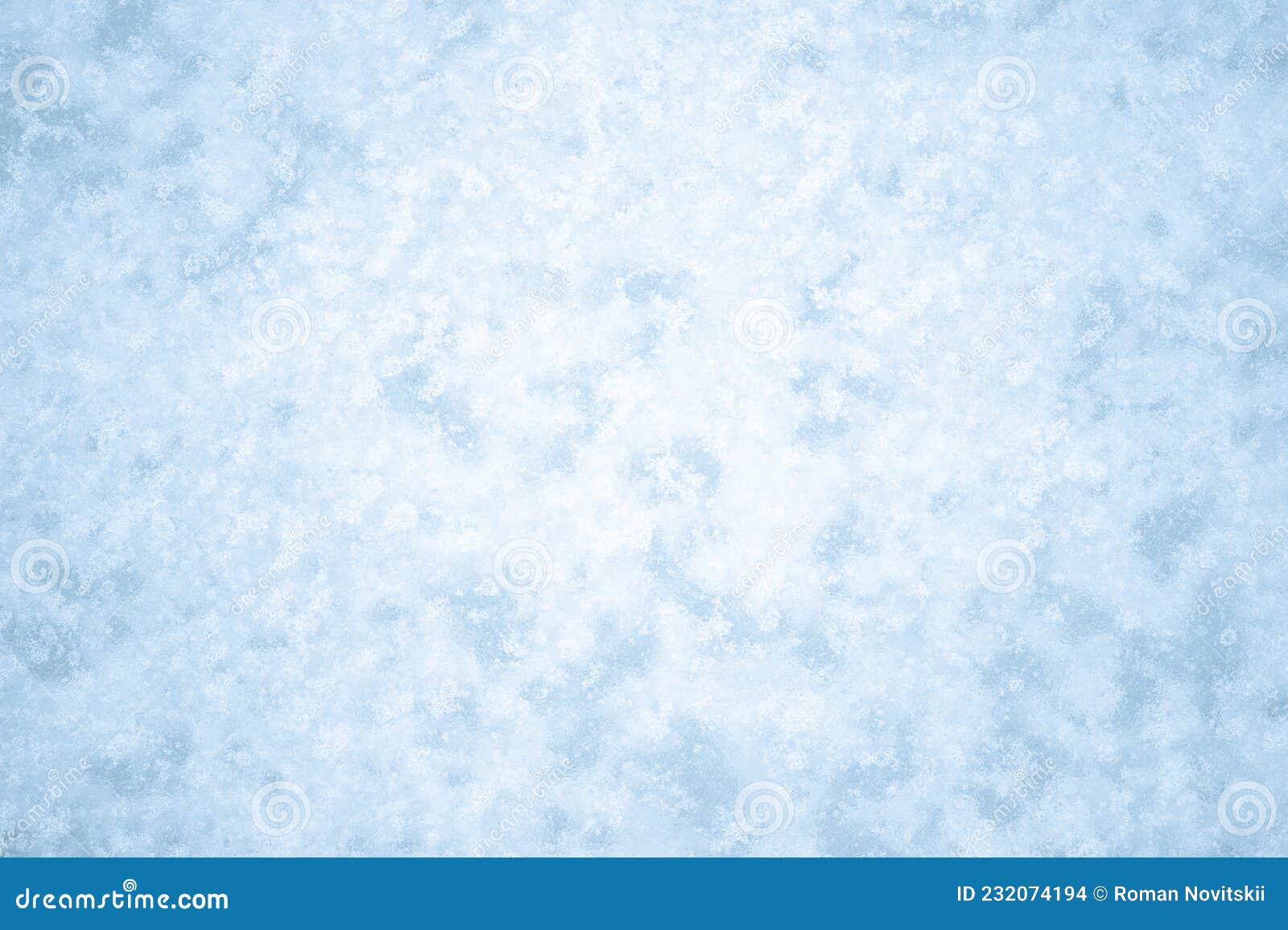 Light Blue Ice Pattern with the Effect of Haze from White Frost ...