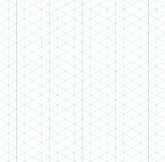 Light Blue Isometric Grid Seamless Pattern Stock Vector - Illustration ...