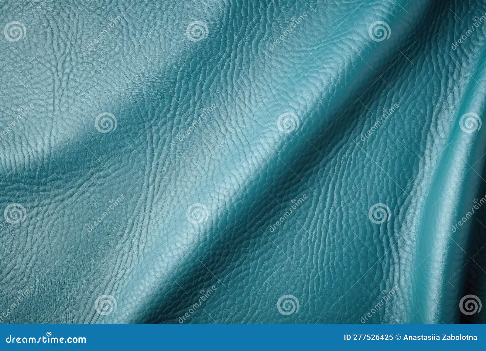 Light Blue Leather Background with Smooth, Polished Texture. Generative ...