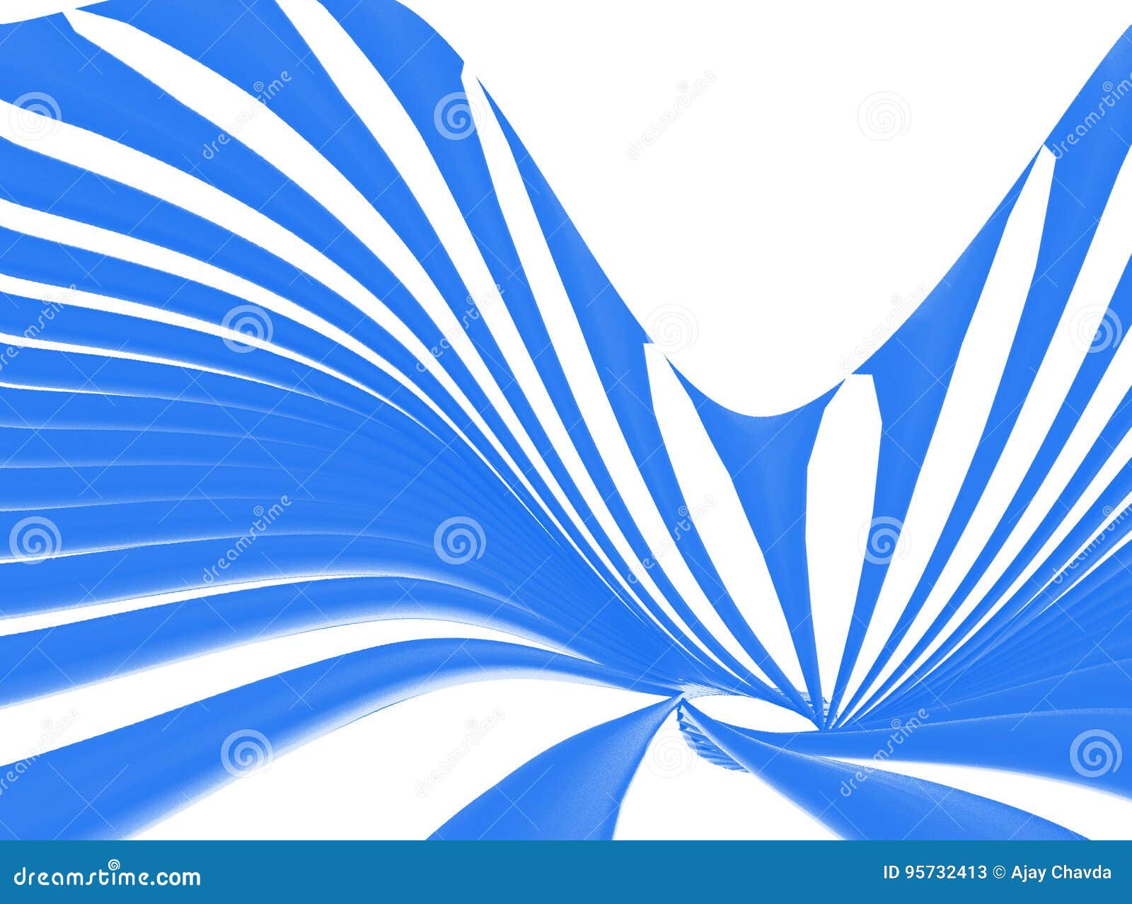 Light Blue Line Waves stock illustration. Illustration of business ...