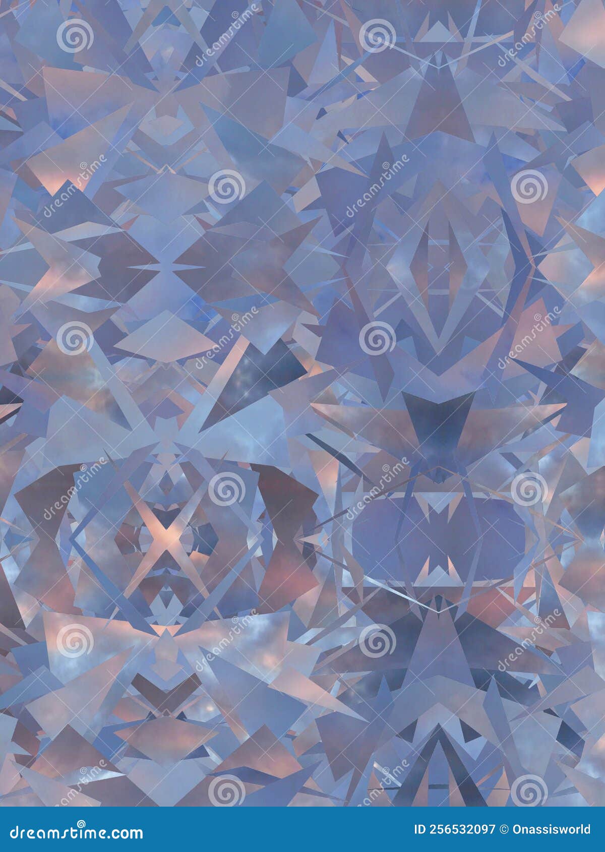 Light Blue Material Design Abstract Art Background Shapes and Blurs ...