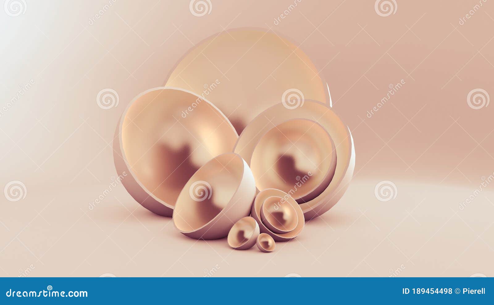 Light Blue Minimalism Background with Objects. 3d Illustration, 3d ...