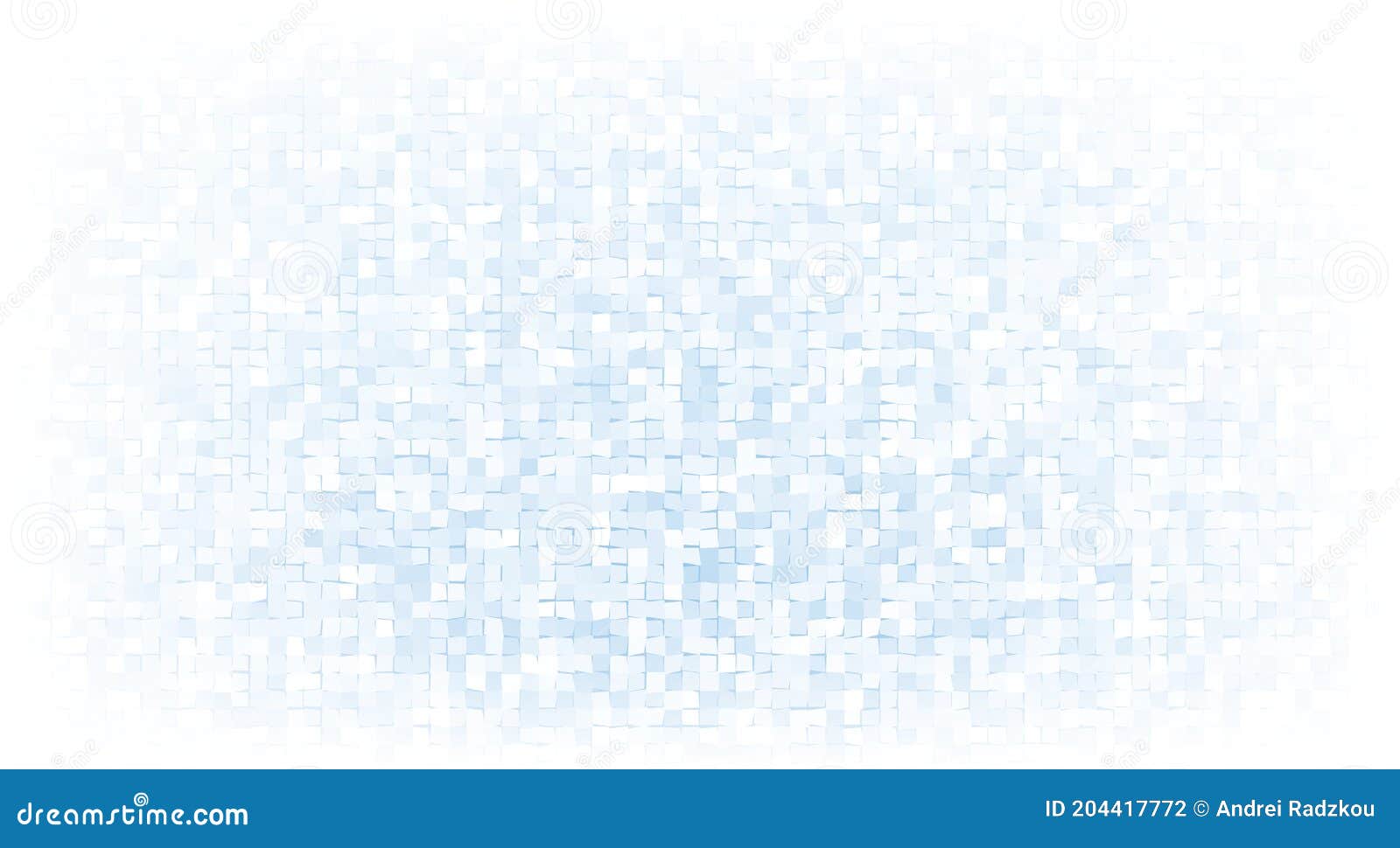 Light Blue Mosaic Background with White Vignette Stock Vector ...