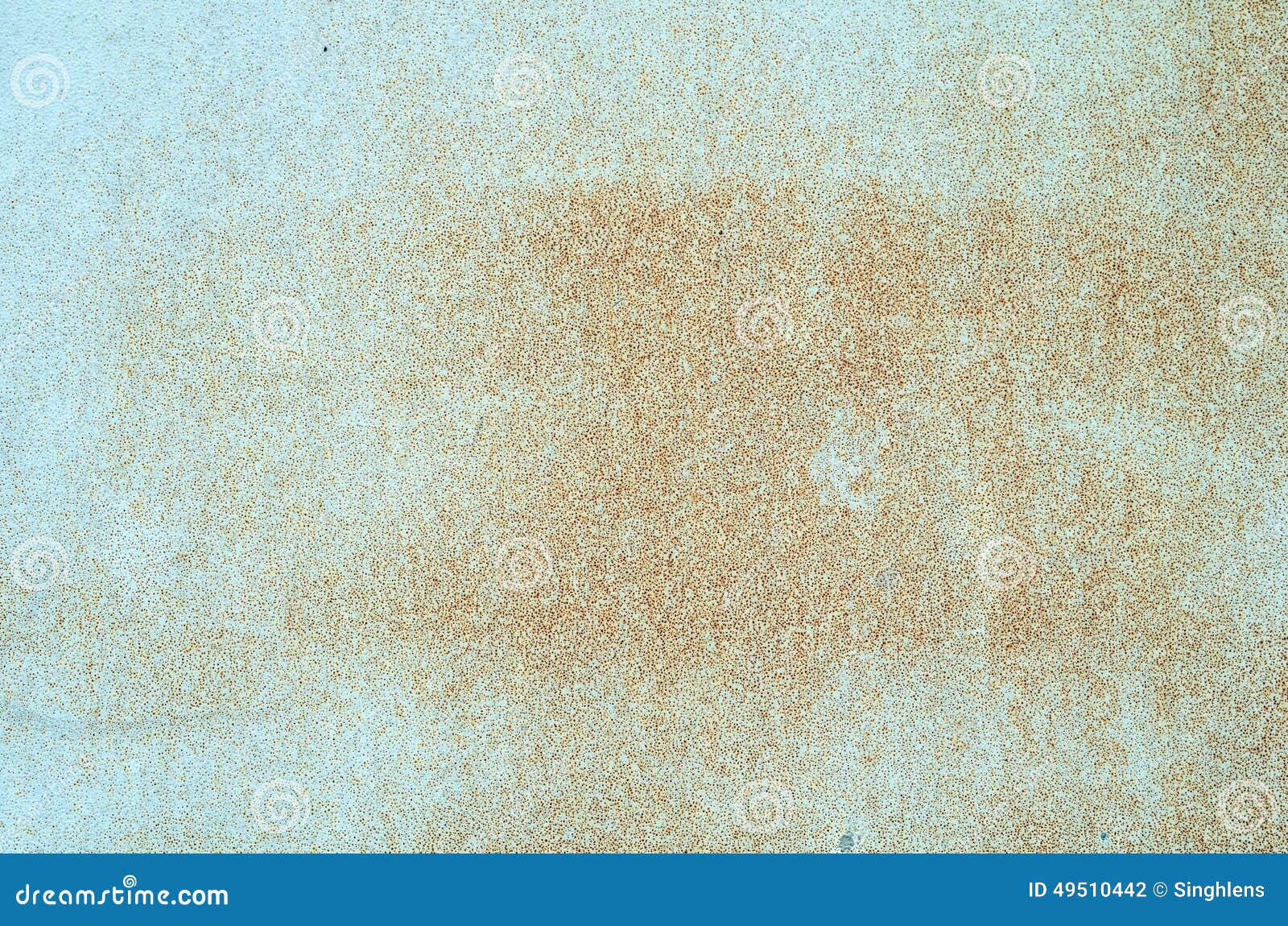 Light Blue Painted Metal Sheet with Slight Rust Formation, a Backdrop ...
