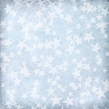 Light Blue Paper with Stars. Stock Image - Image of holiday, light ...