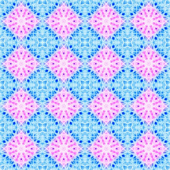 Light Blue and Pink Winter Pattern Stock Illustration - Illustration of ...