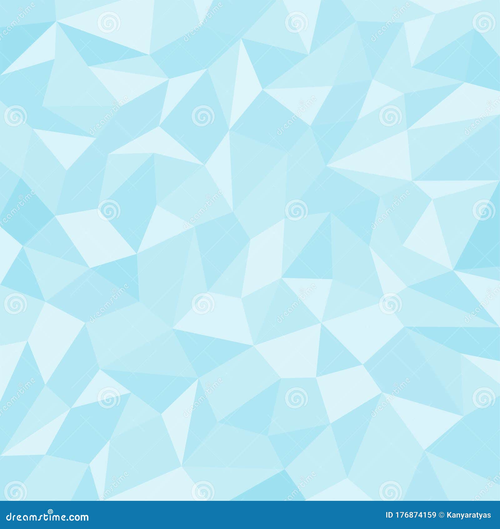 Light Blue Polygon Vector Illustration Background. Diamond Texture ...