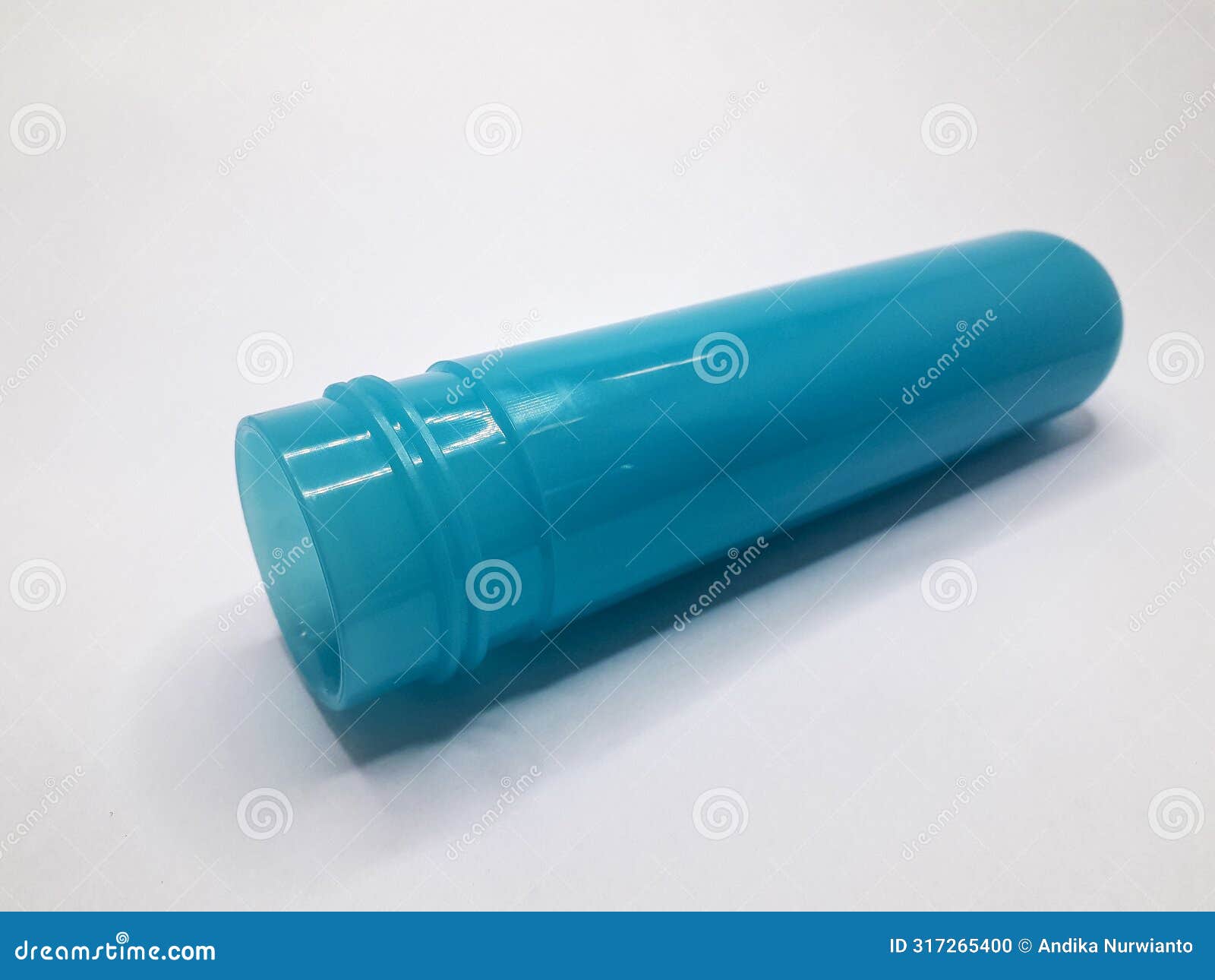 Light blue preform stock photo. Image of ready, azure - 317265400