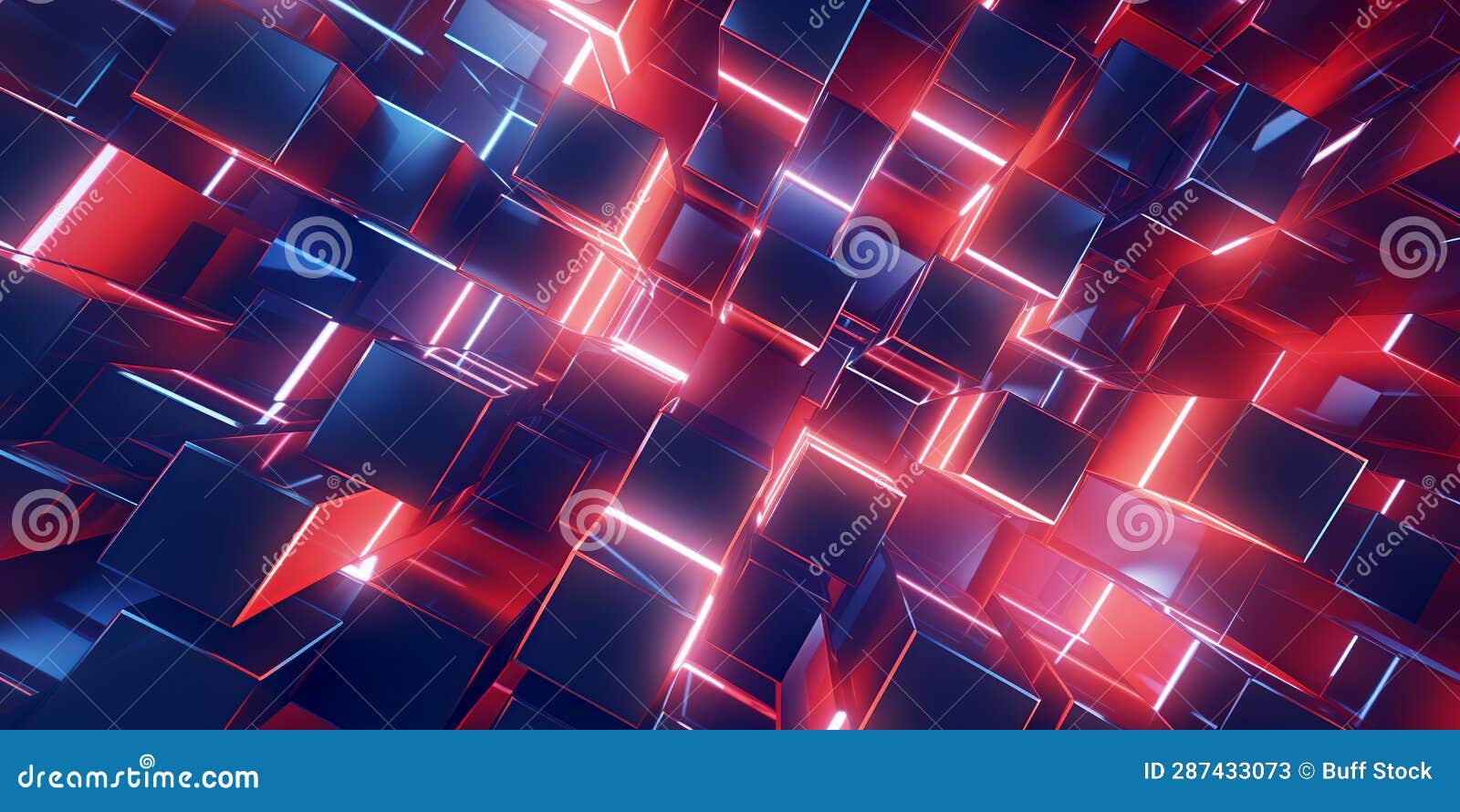 A Light Blue and Red Abstract Background Stock Image - Image of circle ...