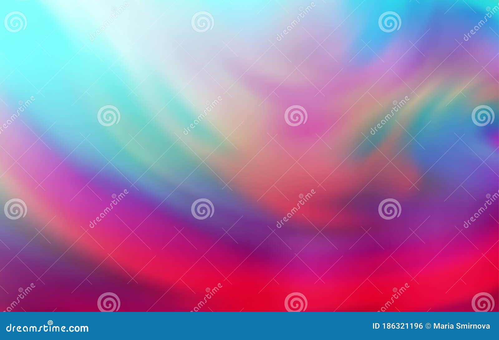 Light Blue, Red Vector Abstract Blurred Layout. Stock Vector ...
