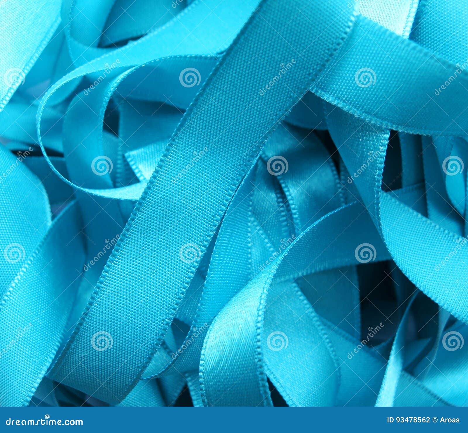 Light blue ribbon stock photo. Image of decor, object - 93478562