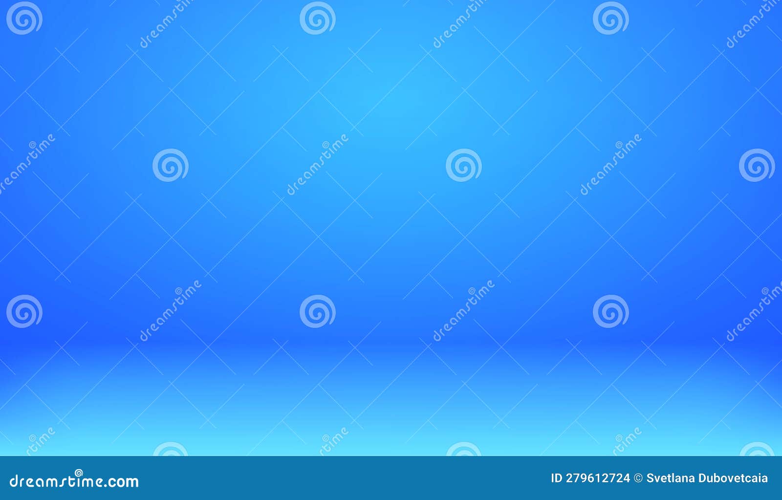 Light Blue Room Background. Abstract Empty Studio. Horizontal Bg. Soft ...