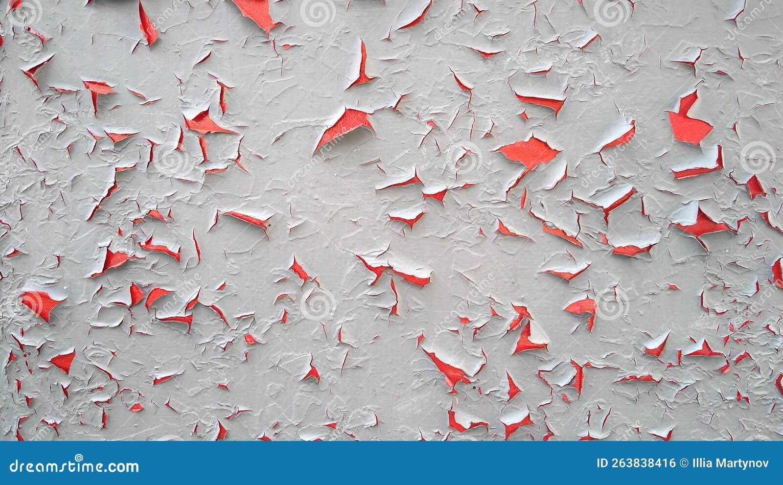 Light Blue Rust Metal Decayed Crumpled Sheet Wide Background. Stock ...
