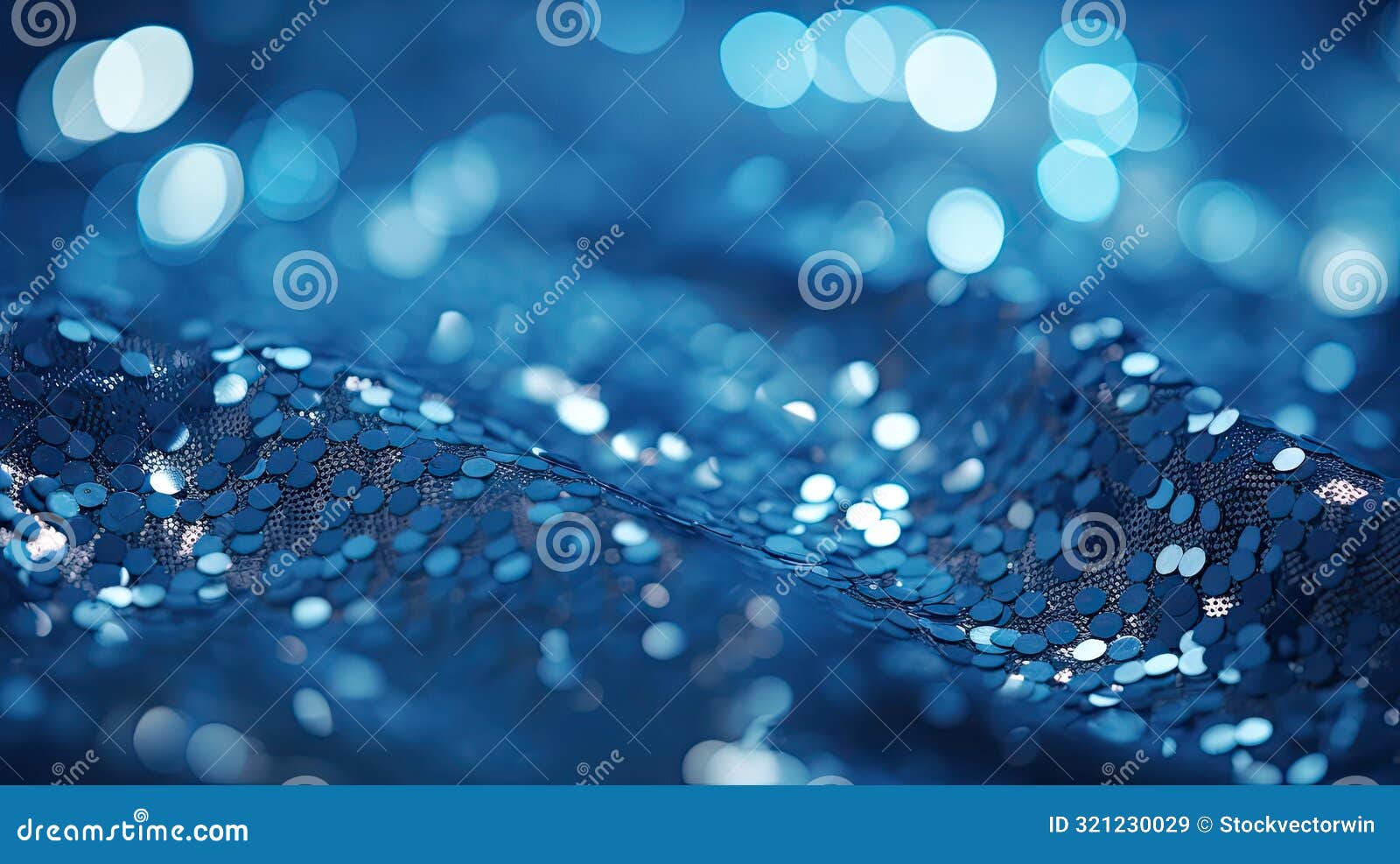 Light Blue Sequin Background Stock Illustration - Illustration of ...