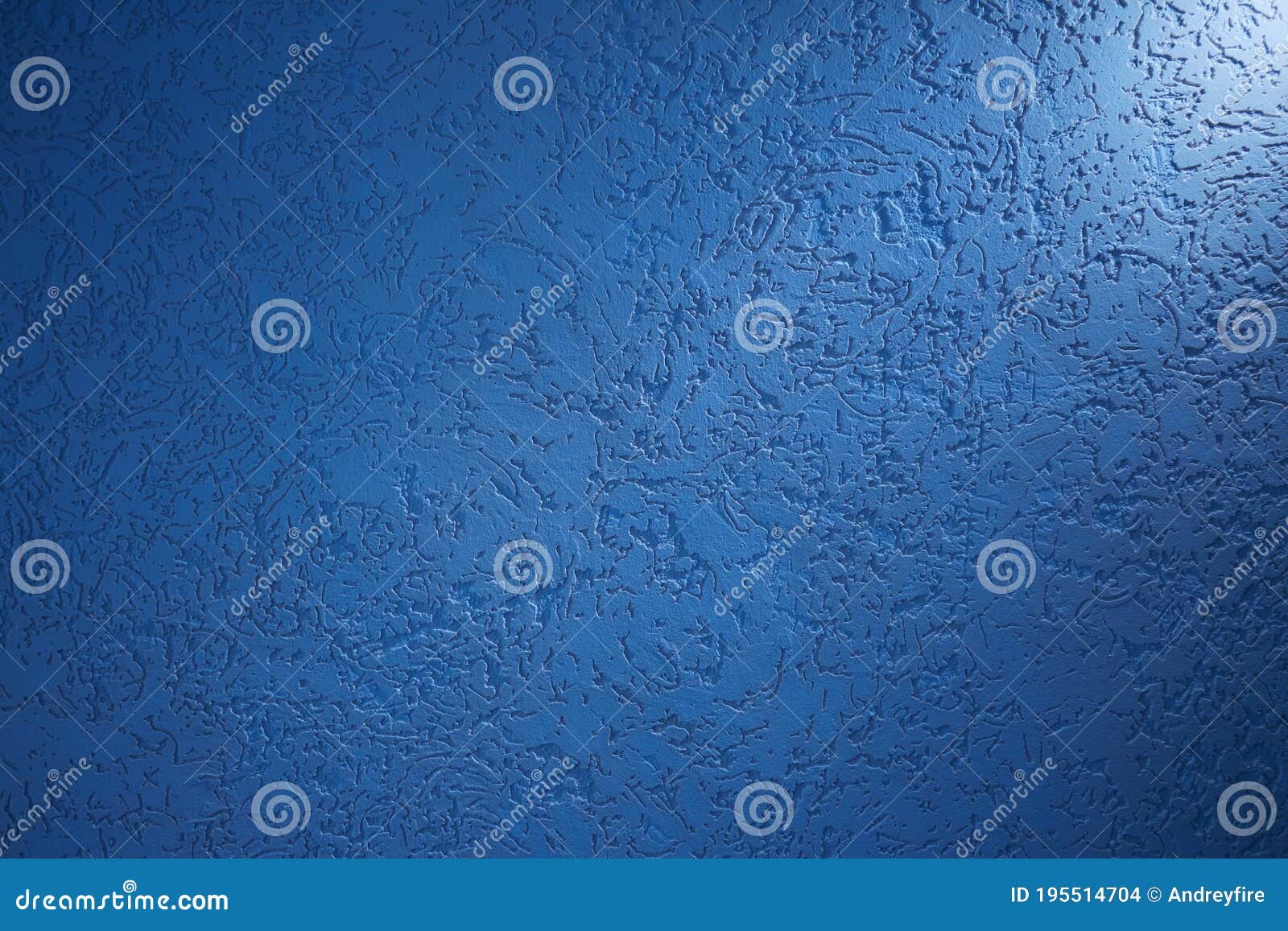 Light Blue Short Beam of Light on Blue Structural Background with ...