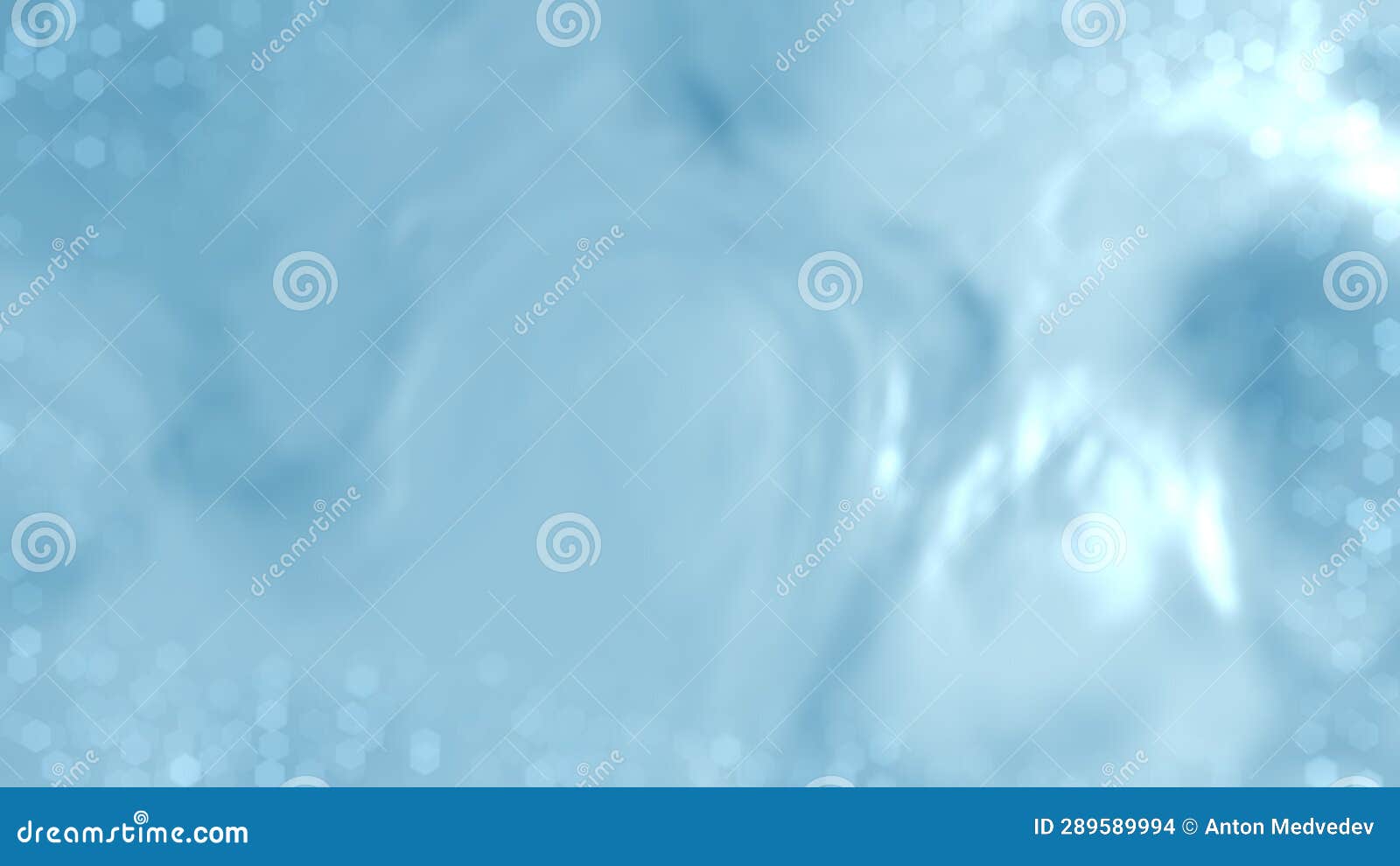 Light Blue Silver Ardent Volumetric Forms with Bokeh Backdrop ...