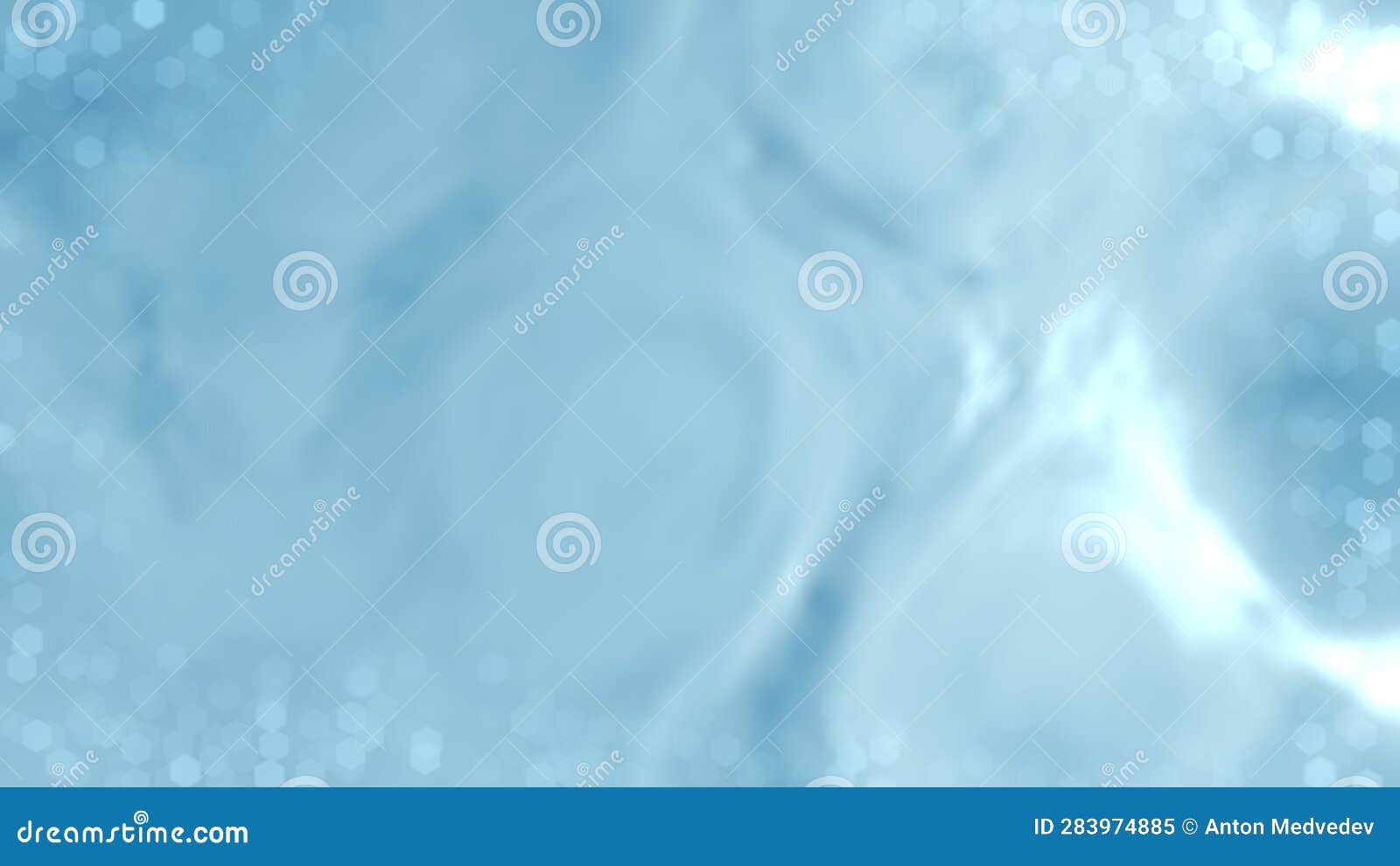 Light Blue Silver Flickering Gentle Lines with Bokeh Bg - Abstract 3D ...