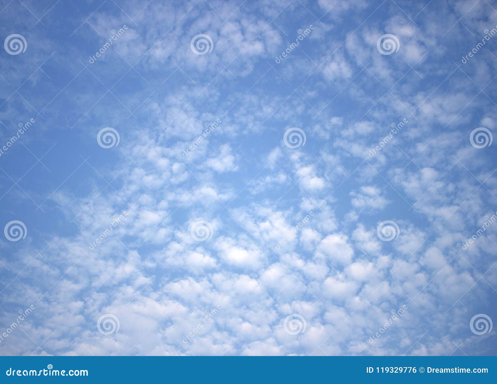 Light Blue Sky with Clouds Background Stock Photo - Image of clouds ...