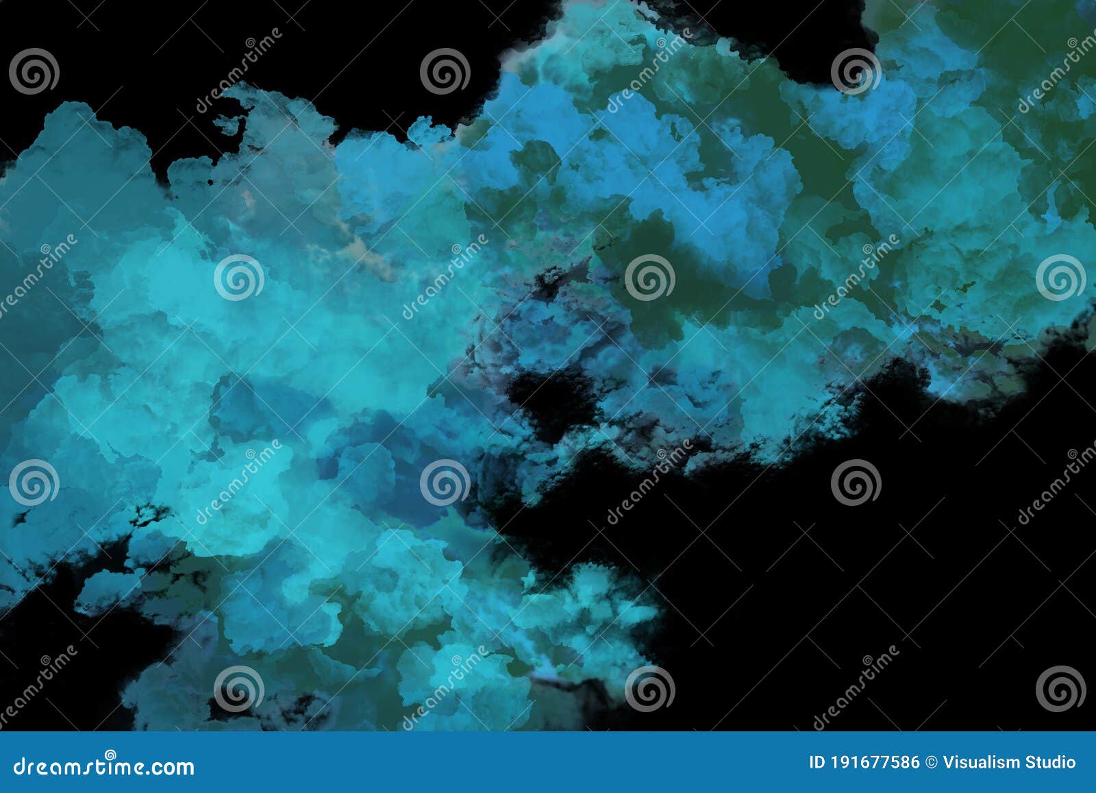 Light Blue Smoke Color Overlay Light Rays Flash and Glow and Clouds ...