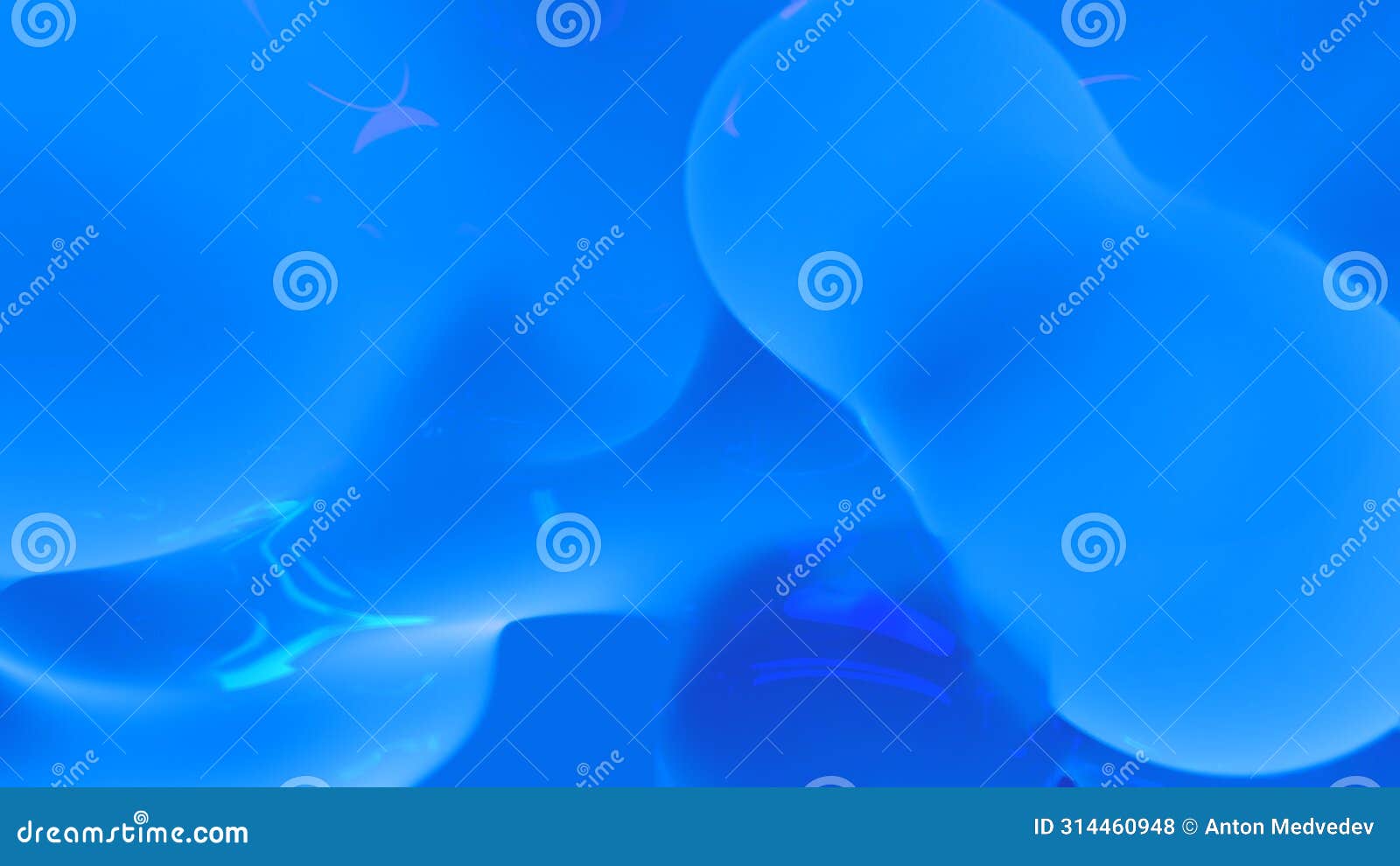 Light Blue Smooth Amorphic Fluid Background - Abstract 3D Rendering ...