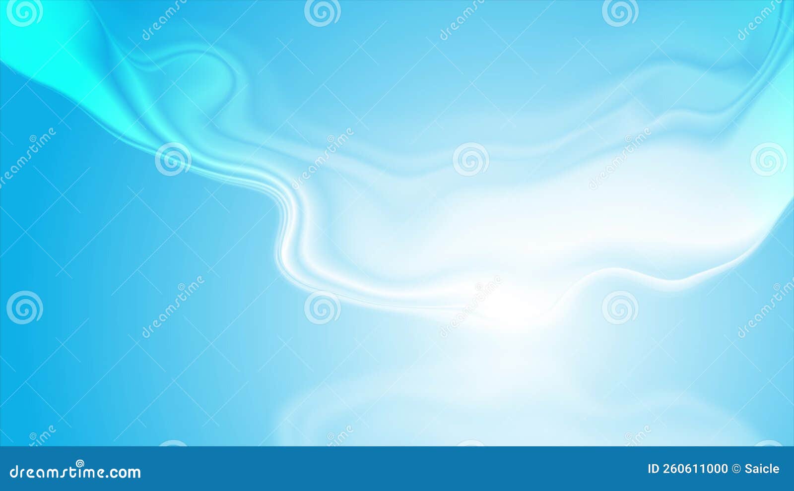 Light Blue Smooth Glossy Wave Abstract Motion Background Stock Footage ...
