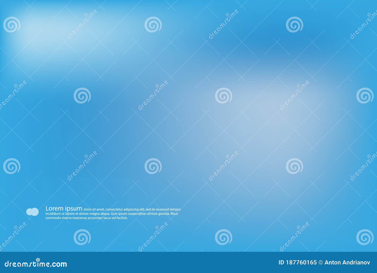 Light Blue Soft Gradient Background Stock Illustration - Illustration ...