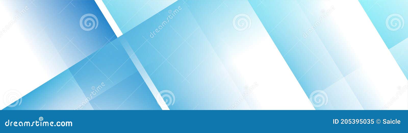 Light Blue Stripes Abstract Tech Banner Design Stock Vector ...