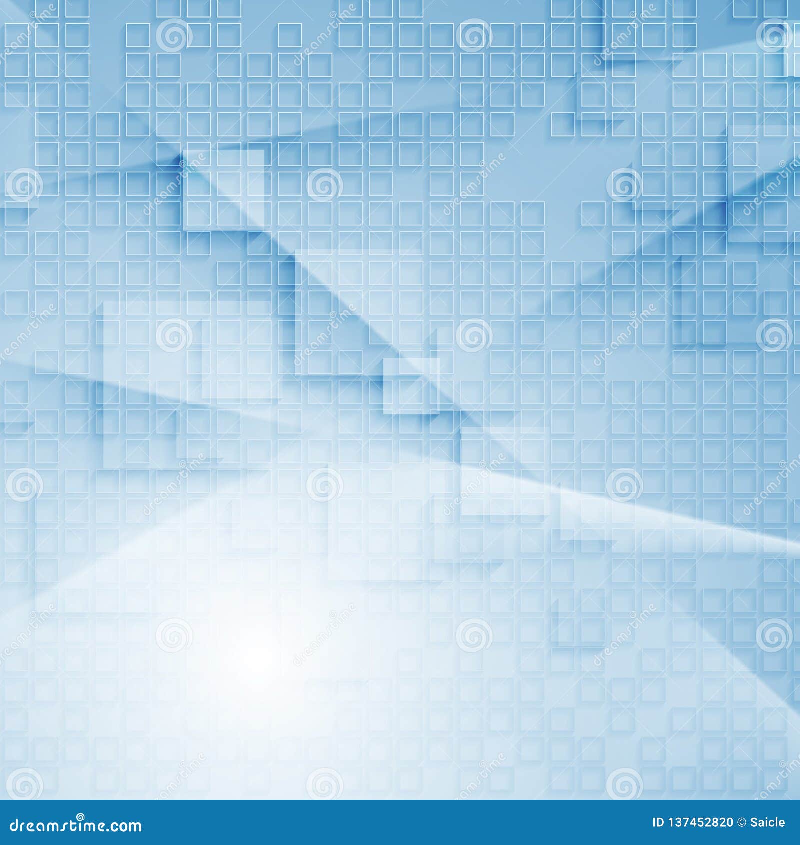 Light Blue Tech Minimal Abstract Background Stock Vector - Illustration ...