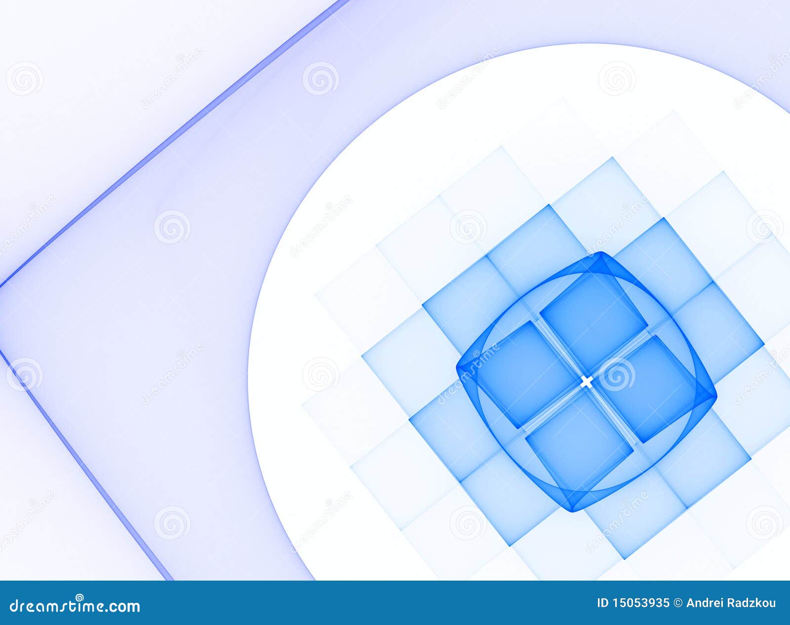 Light Blue Techno Background Stock Illustration - Illustration of frame ...