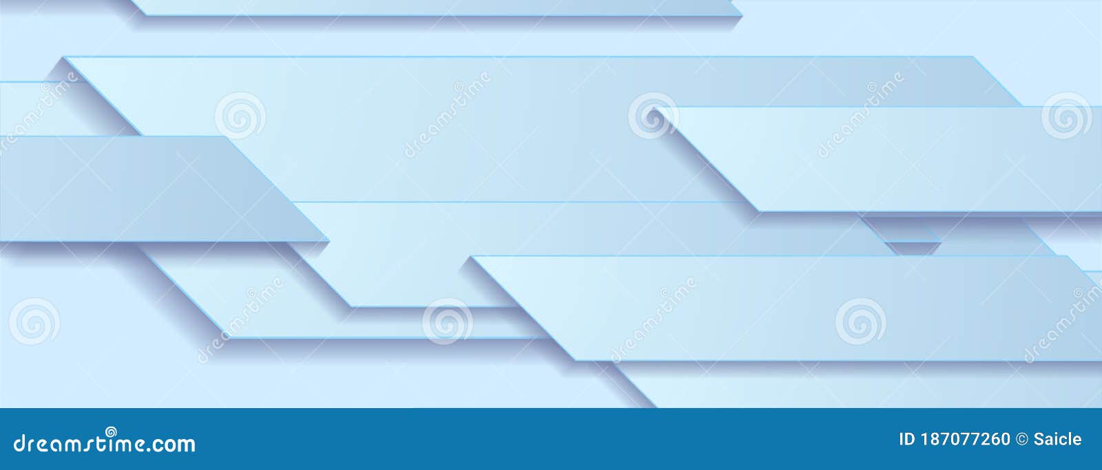 Light Blue Technology Geometric Abstract Background Stock Vector ...