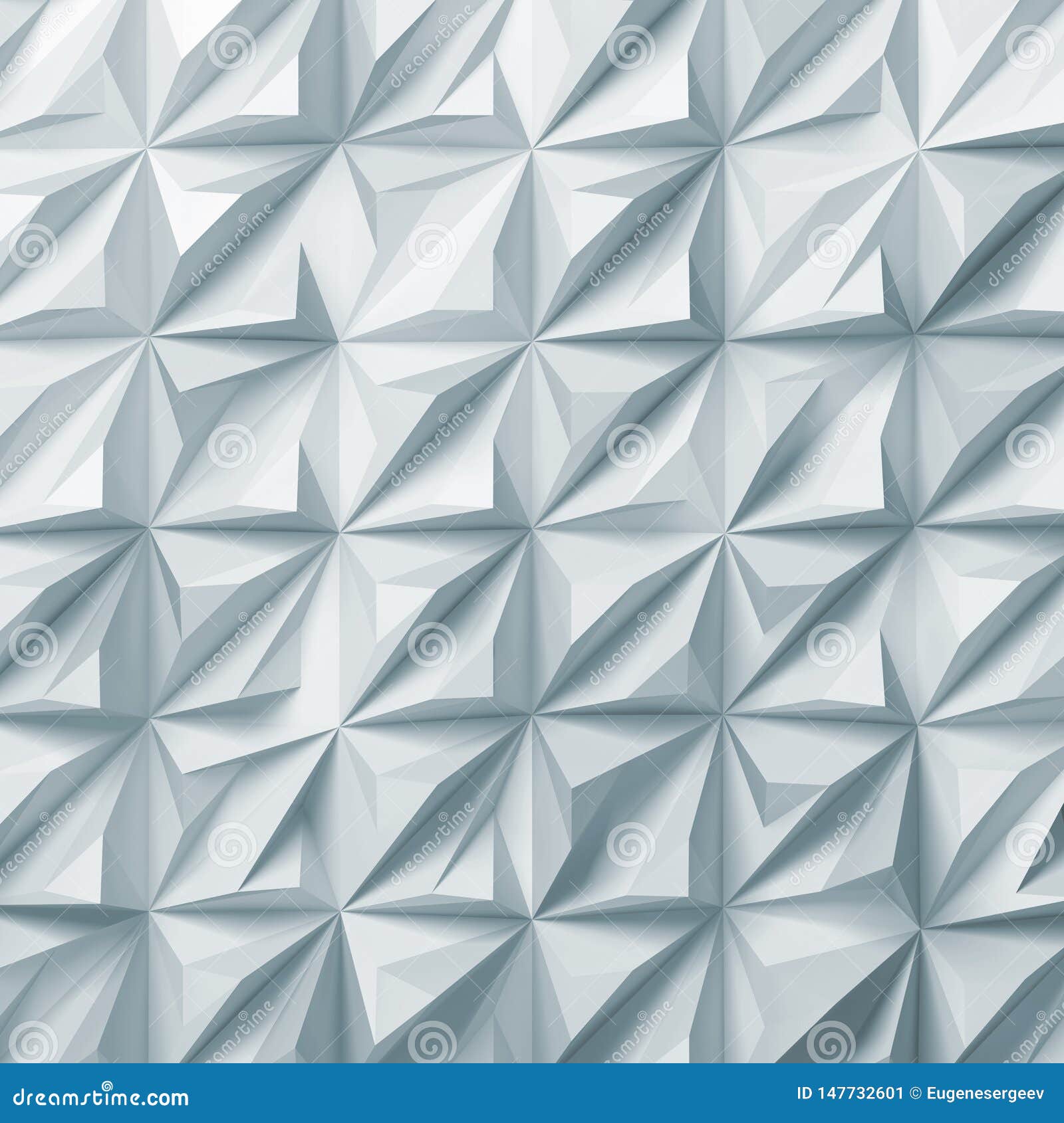 Light Blue Toned Digital Relief Pattern 3d Stock Illustration ...