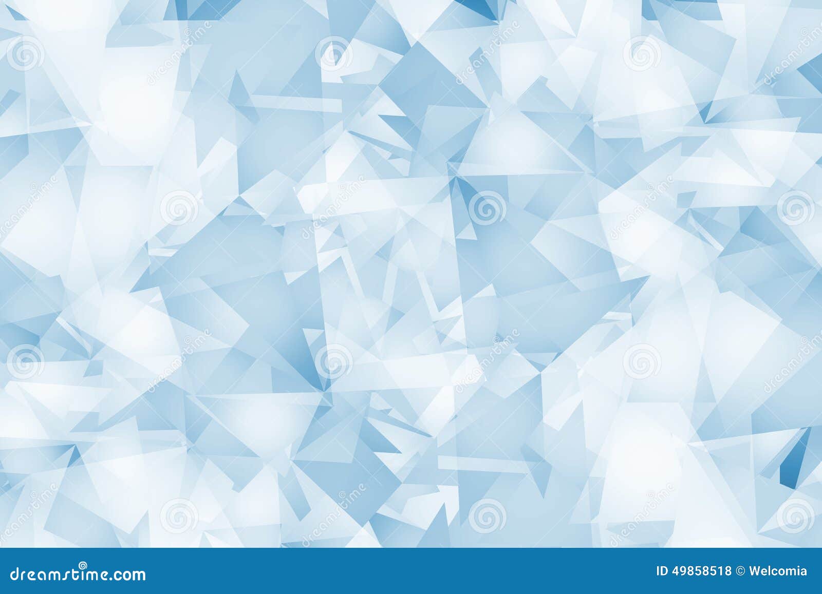 Light Blue Triangles Background Stock Illustration - Illustration of ...