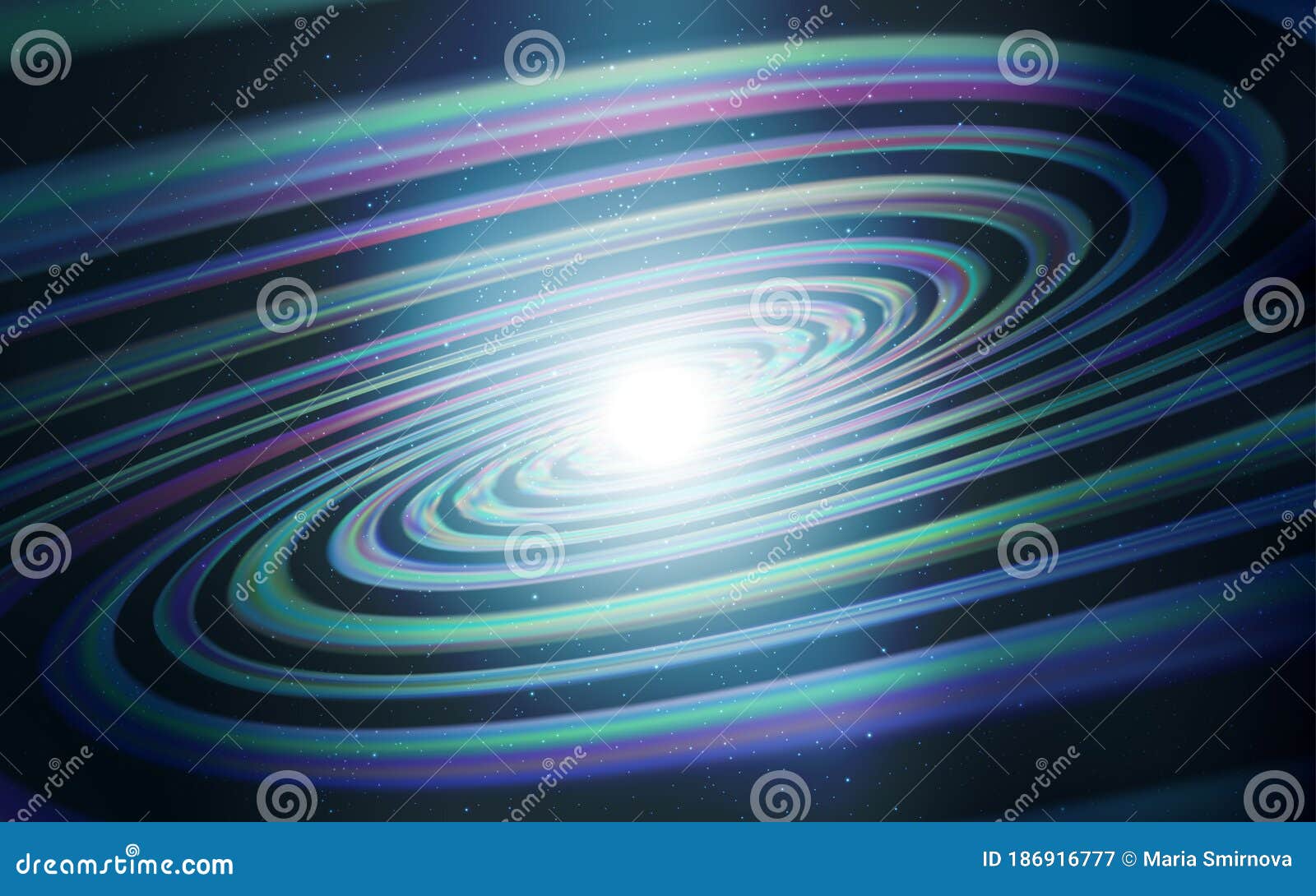Light BLUE Vector Background with Astronomical Stars. Stock Vector ...