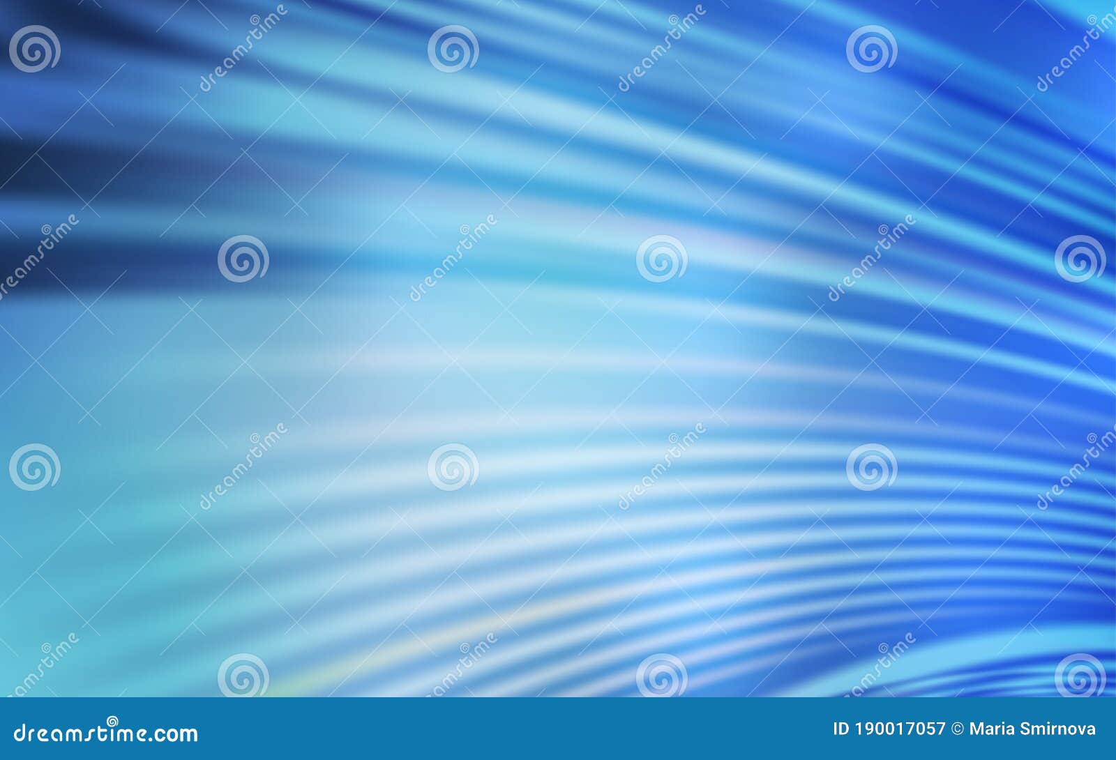 Light Blue Vector Background With Wry Lines Stock Vector