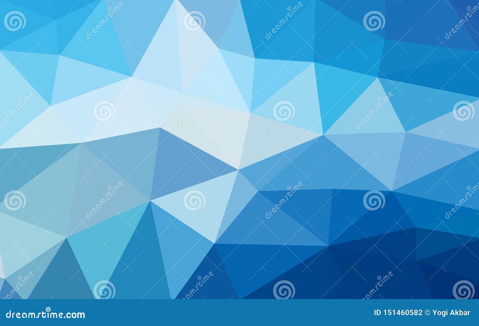 Light Blue Vector Low Poly Crystal Background. Polygon Design Stock ...