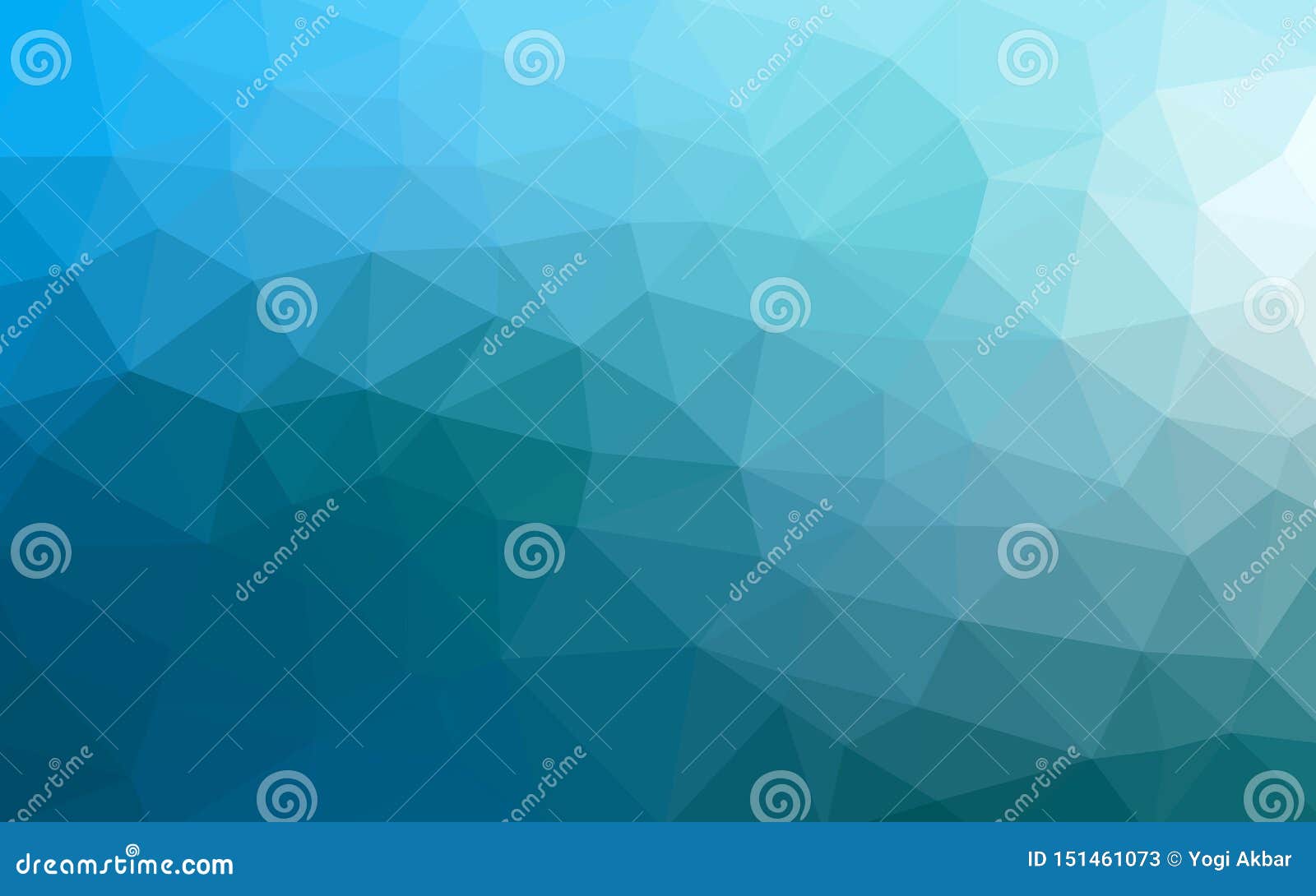 Light Blue Vector Low Poly Crystal Background. Polygon Design Pattern ...