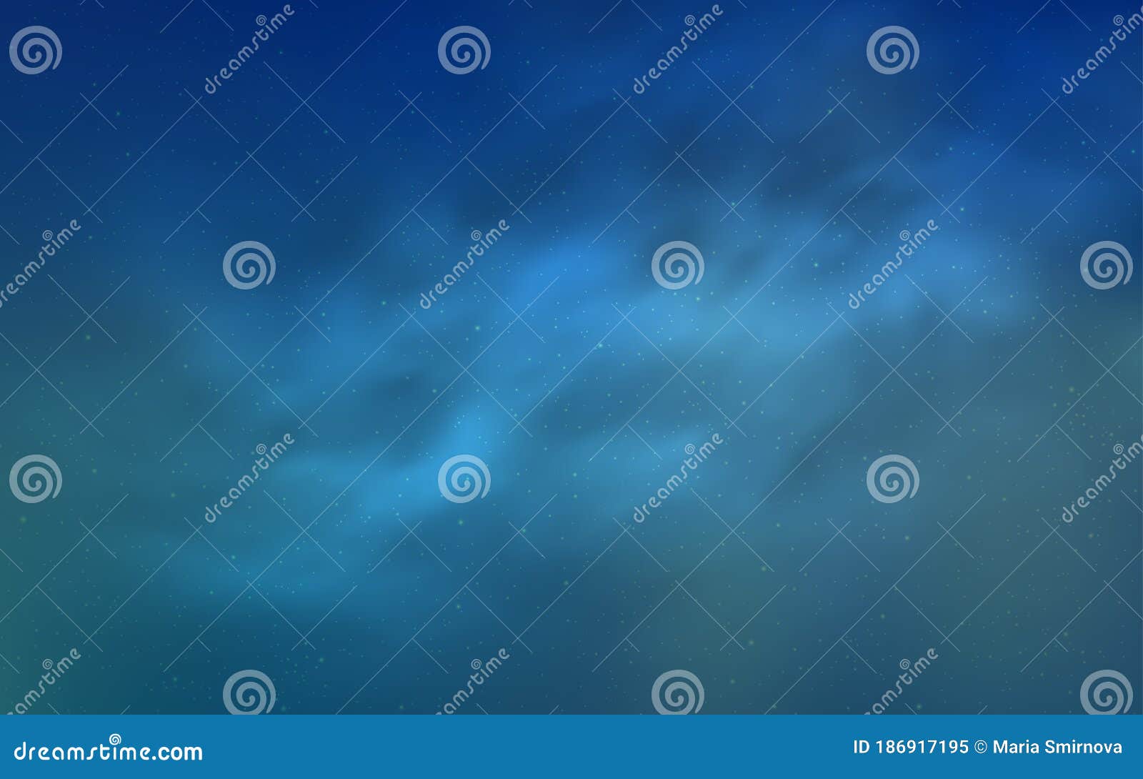 Light BLUE Vector Pattern with Night Sky Stars. Stock Vector ...