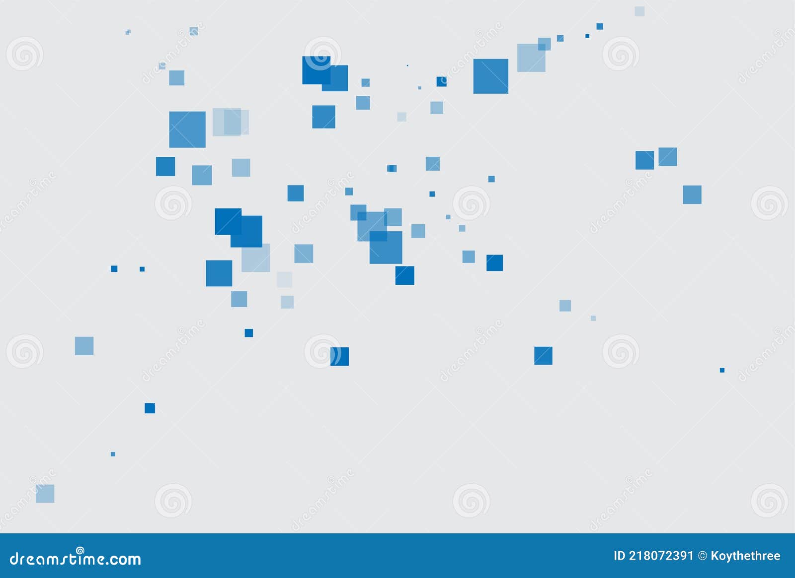 Light BLUE Vertical Pattern and Rectangular Template with Shining ...