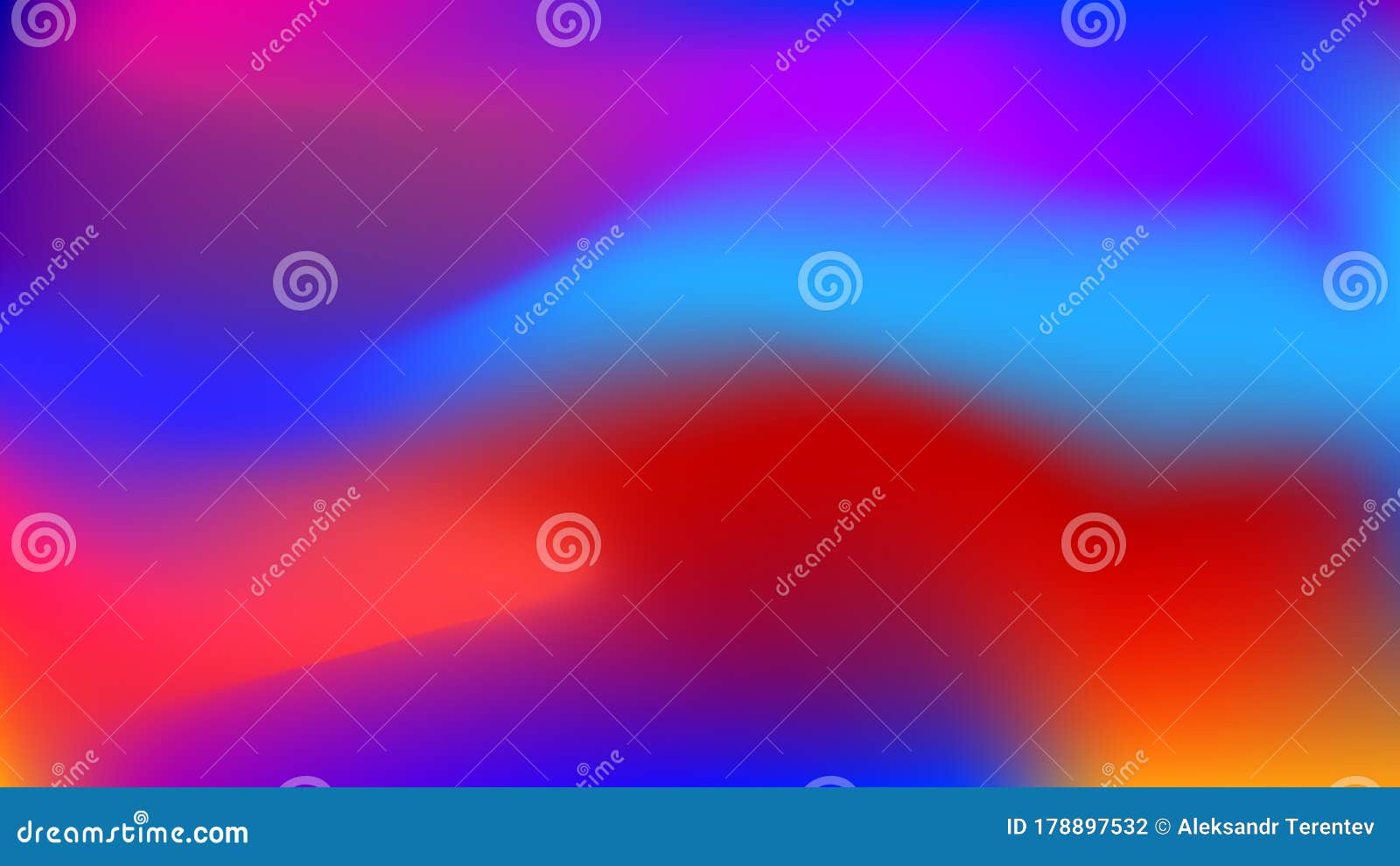 Light Blue, Violet, Red Vector Blurred Background. Colorful ...