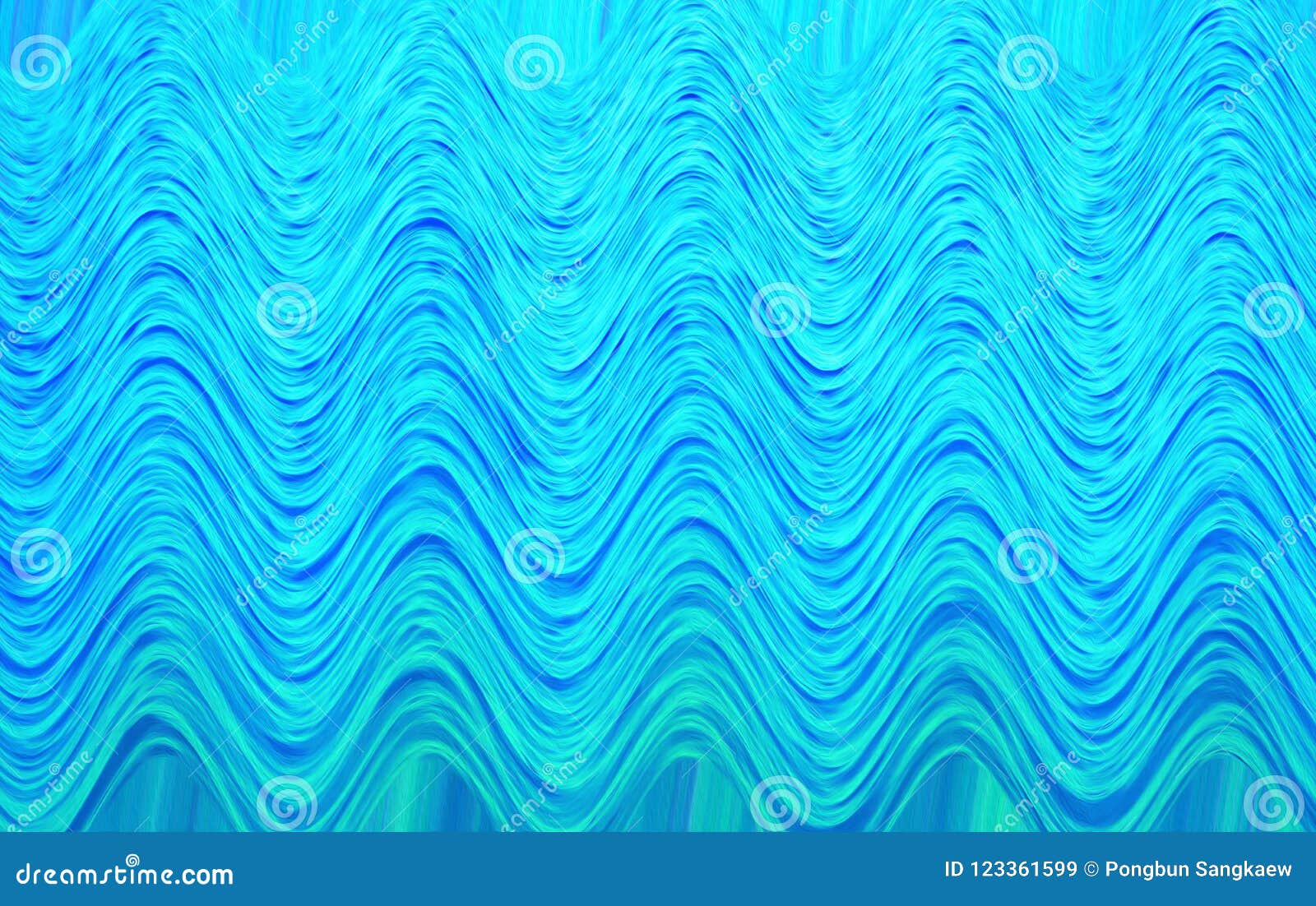 Light Blue Wave Abstract Curve Background Stock Illustration ...