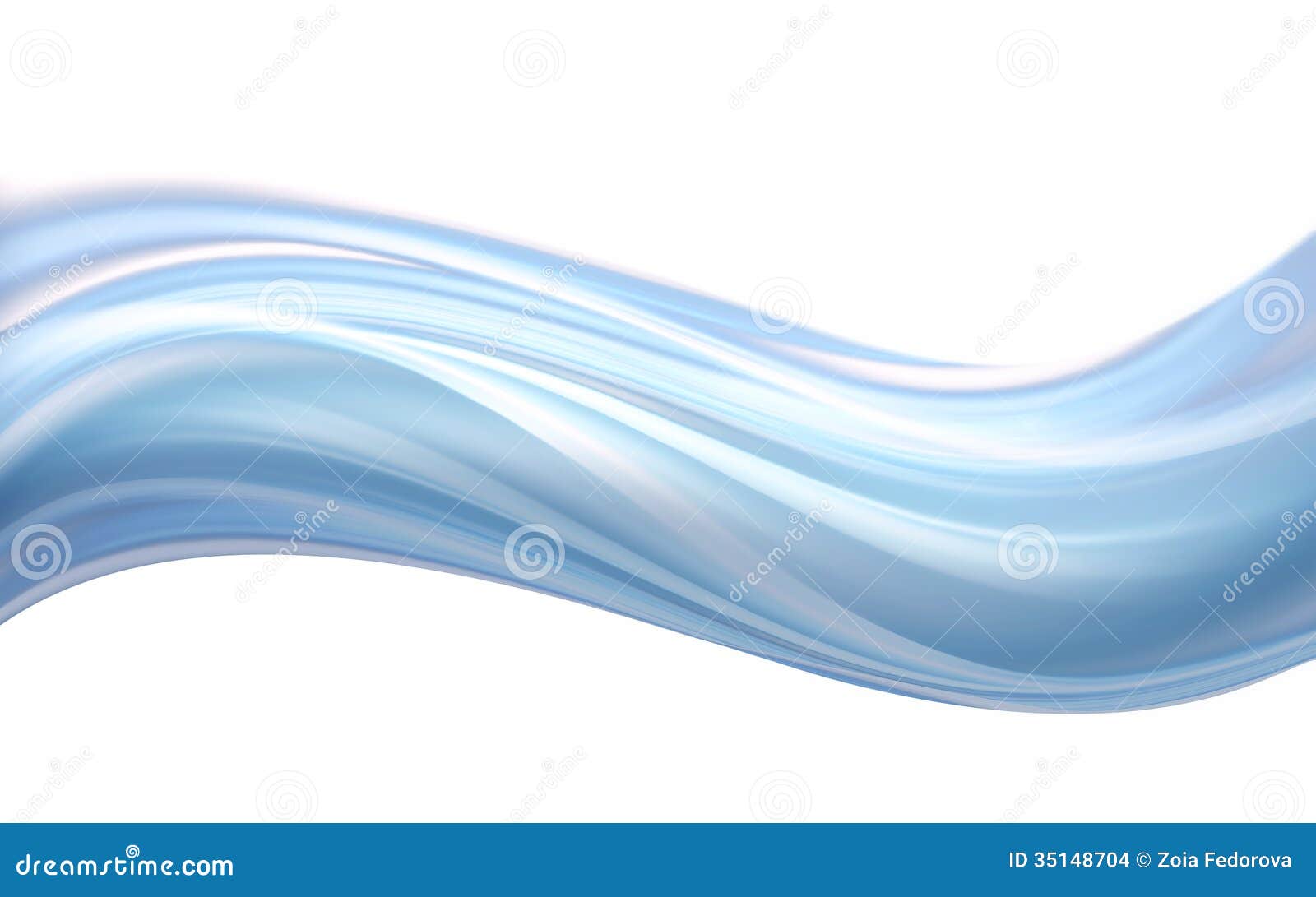 Light blue wave stock illustration. Illustration of curve - 35148704