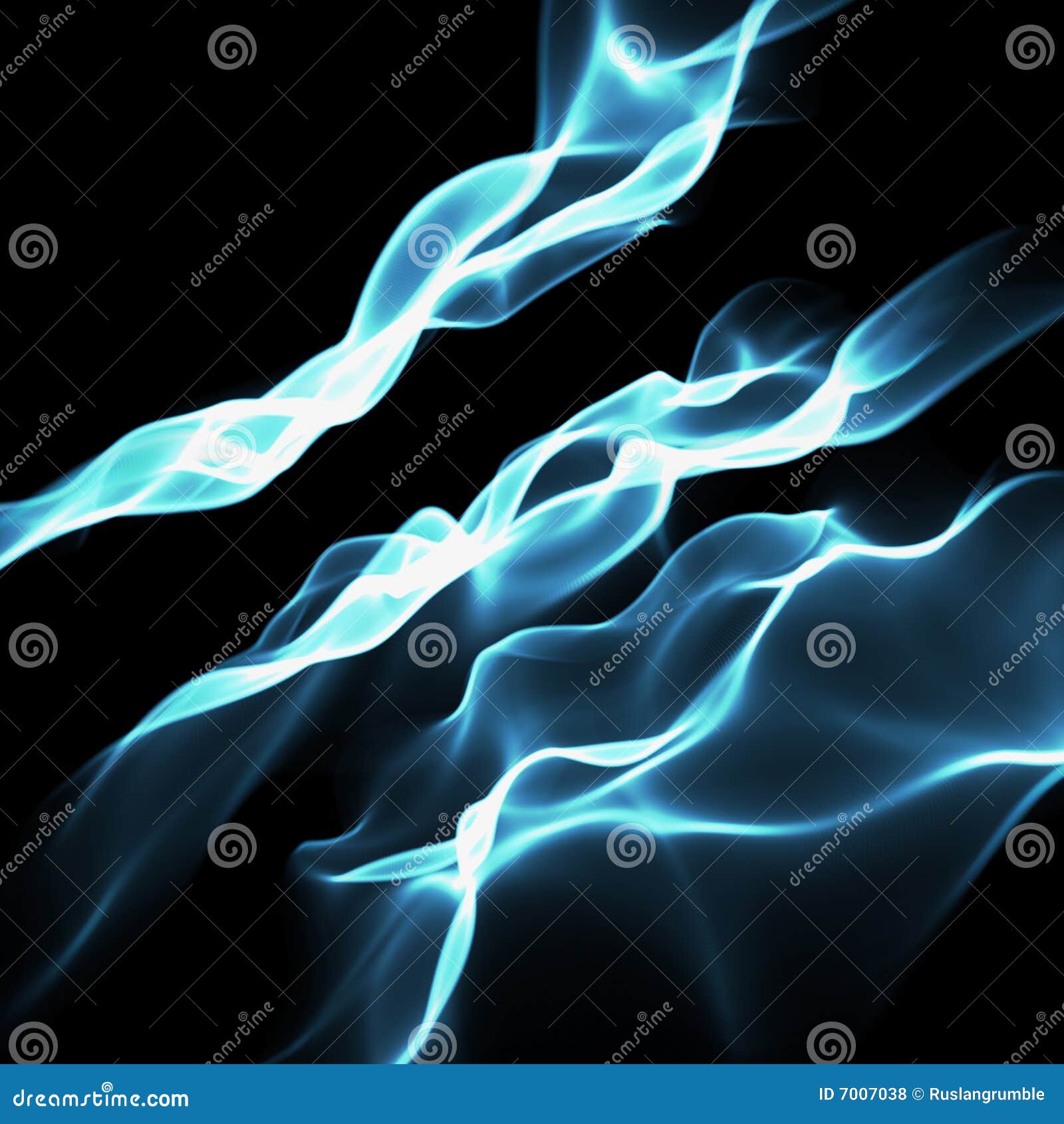 Light blue waves stock illustration. Illustration of render - 7007038