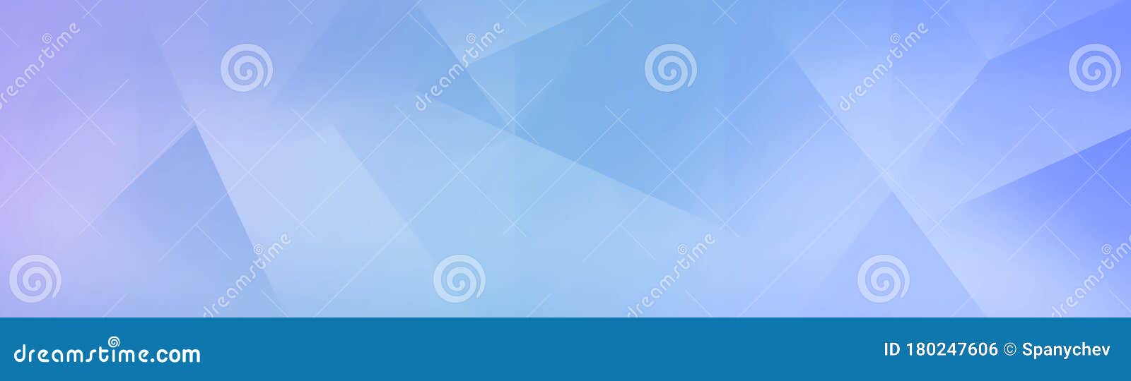 Light Blue Wide Banner Background Stock Illustration - Illustration of ...