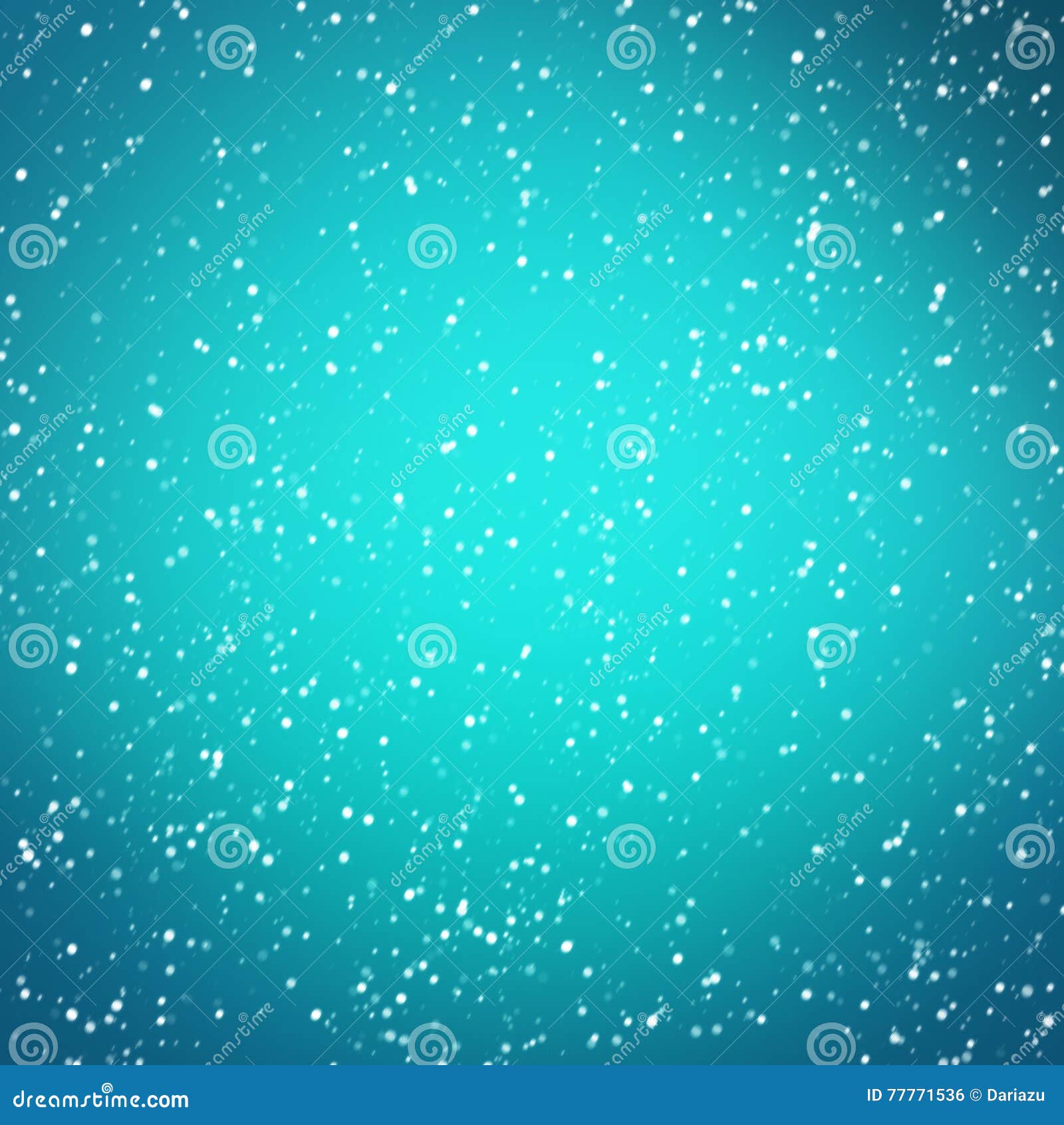 Light Blue Winter Christmas Background with Snow Stock Photo - Image of ...