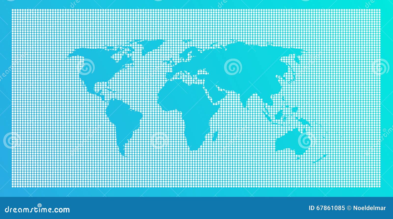 Light Blue World Map Background Stock Vector - Illustration of ...