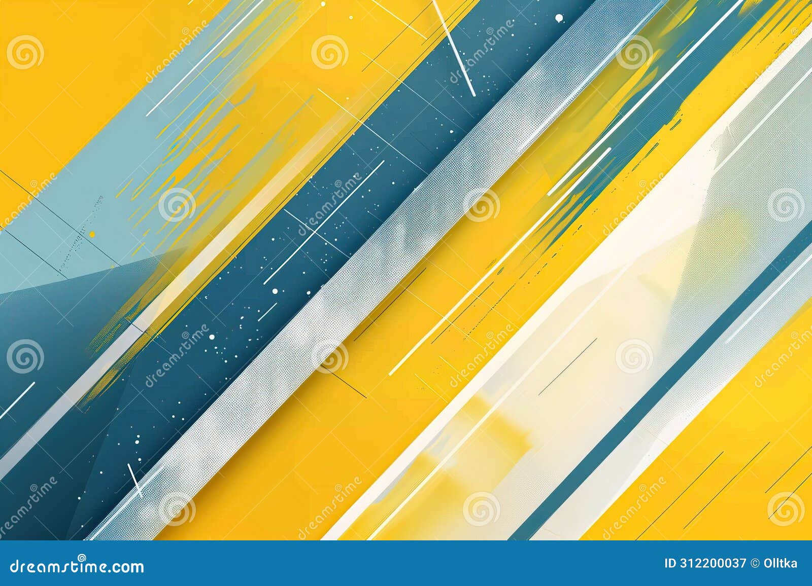 Light Blue, Yellow Texture with Colored Lines Stock Image - Image of ...