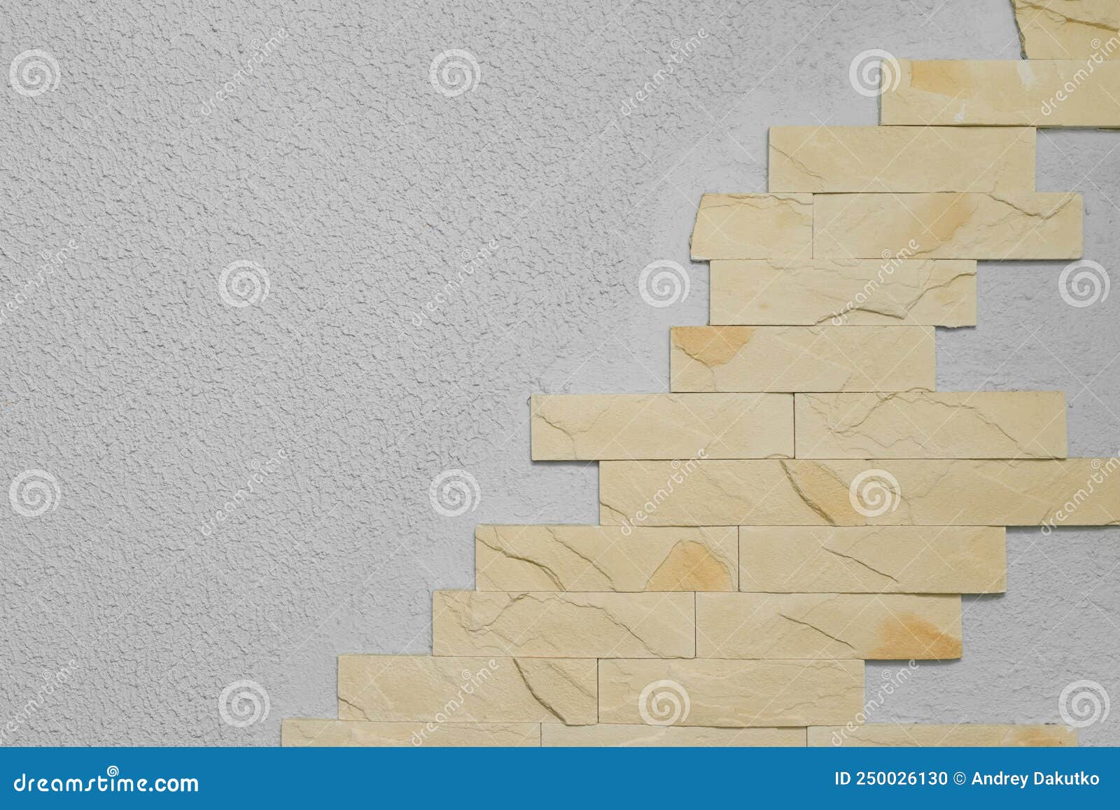 Light Brick Element Fragment Abstract Interior Design Wall Pattern Sand ...